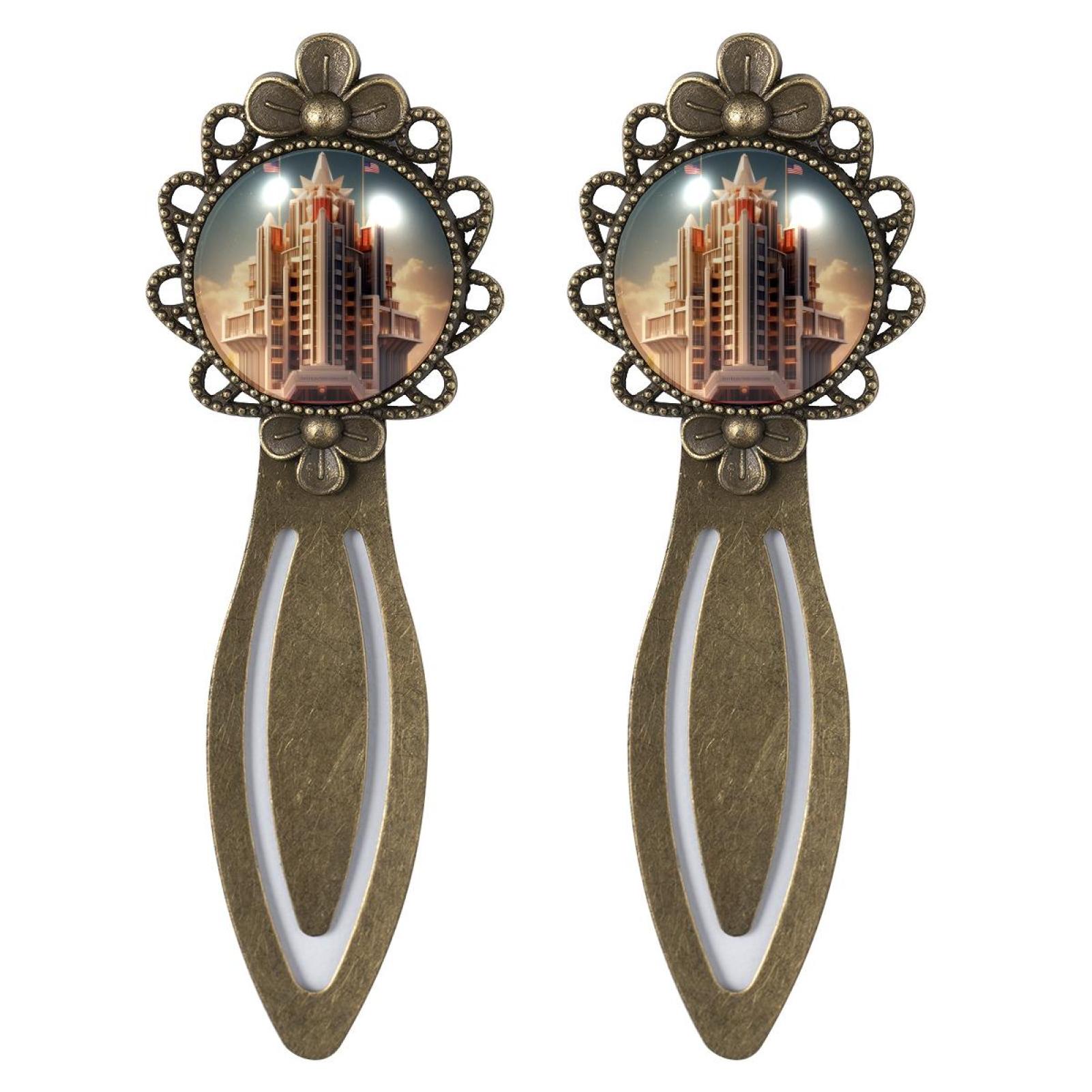 Independence Day Architectural Symbol Set of Two Vintage Copper-Colored ...