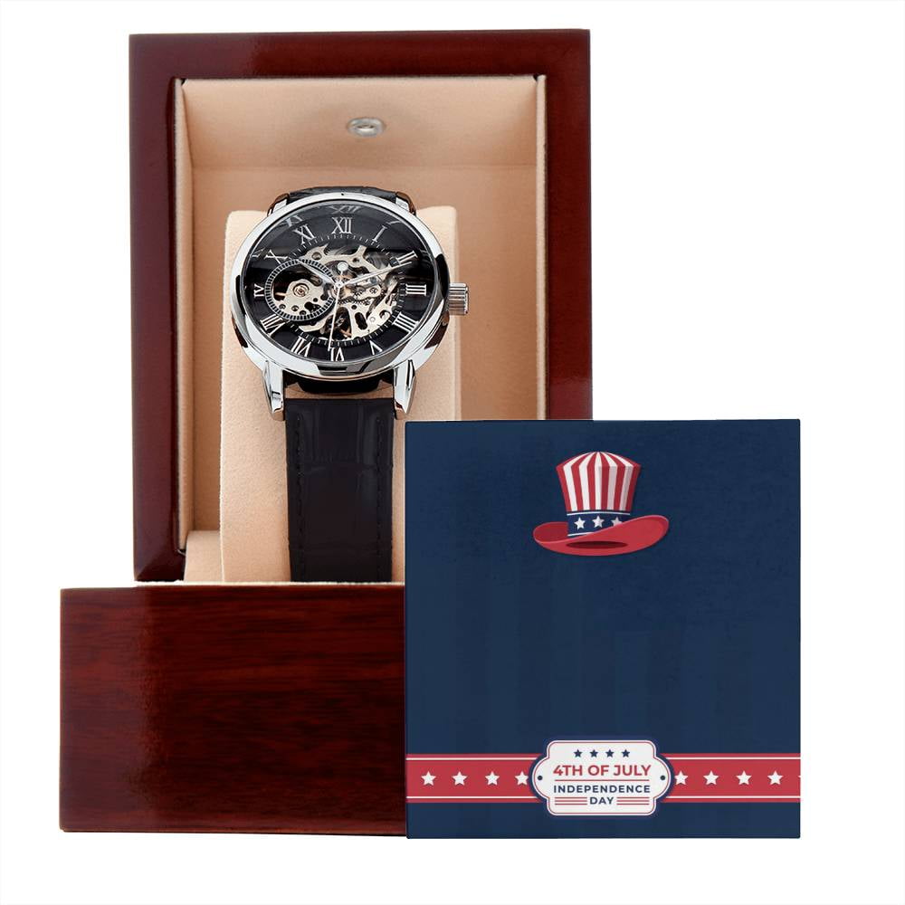 Independence Day Background - 4th Jully Gift For Dad - Men's Openwork ...