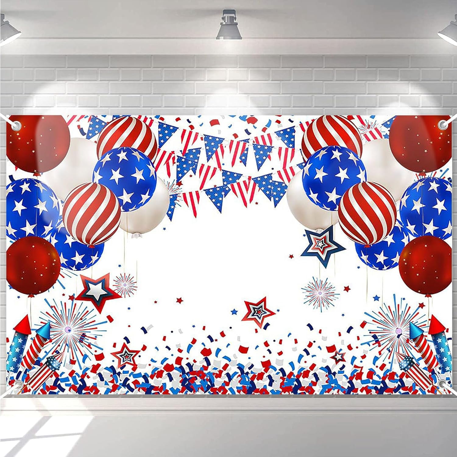 Independence Day Banner Backdrop for 4th of July Party Photoshoot ...