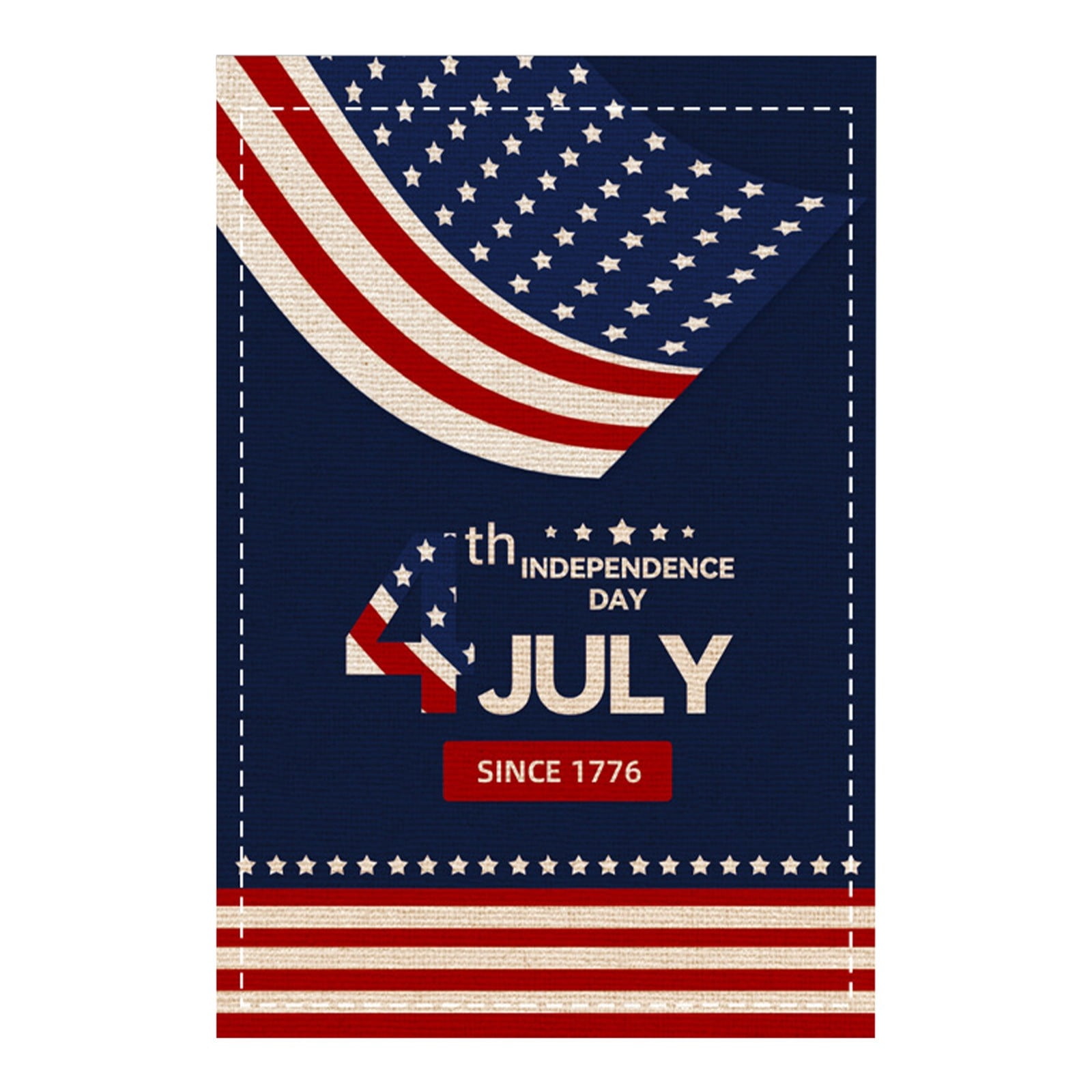Independence Day Celebration Flags, 17.7 X 11.8 Inch Double Sided Patriotic Flag - Walmart.com