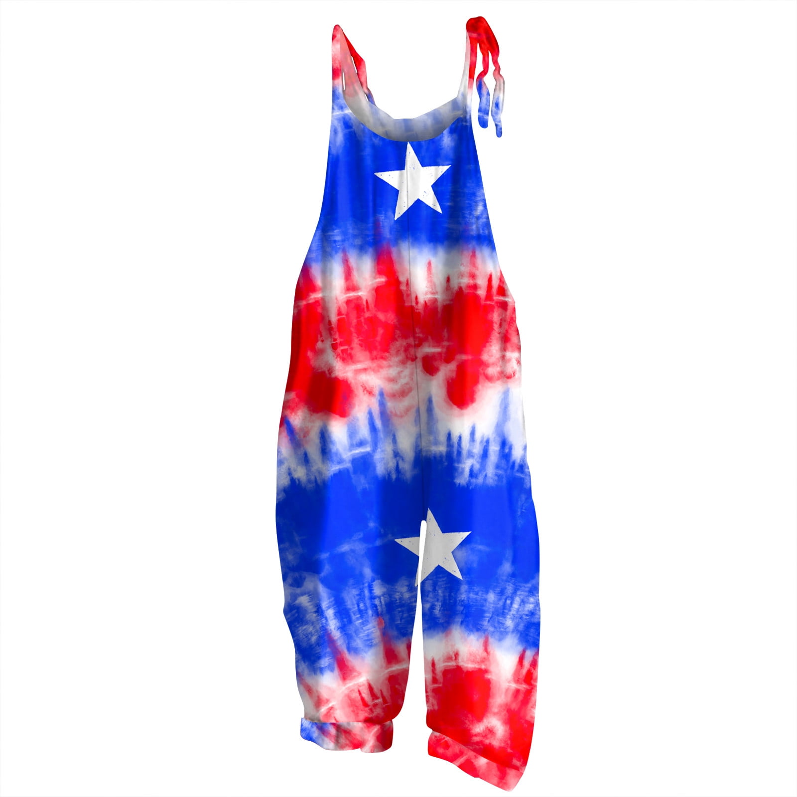 Independence Day Clothes 4th Of July Rompers with Pockets Summer Pants ...