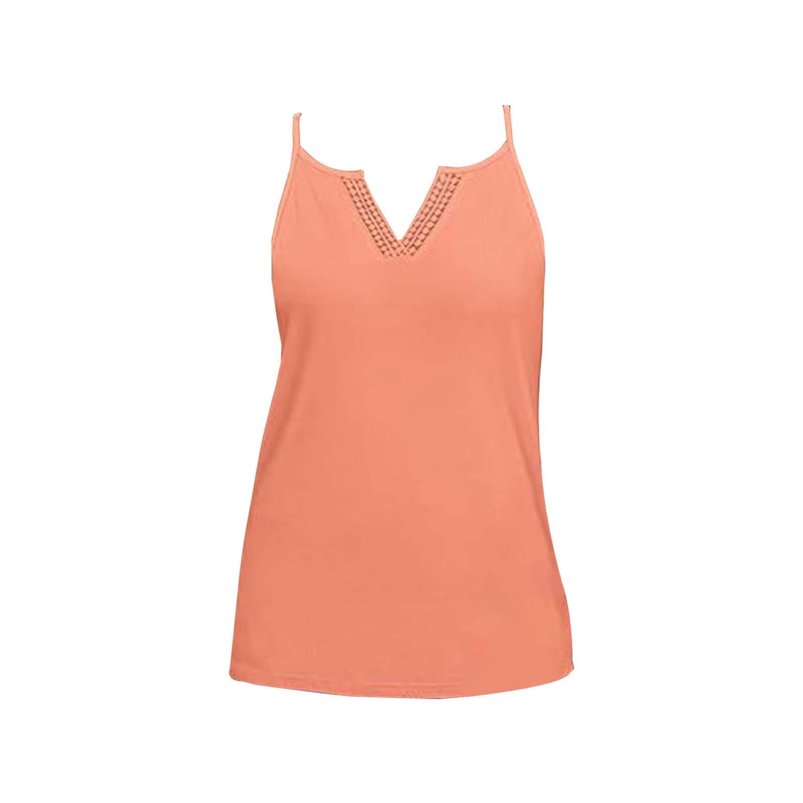 Tank Top Beach Tops for Women plus Size Athletic Crop Top Bra Camisole ...