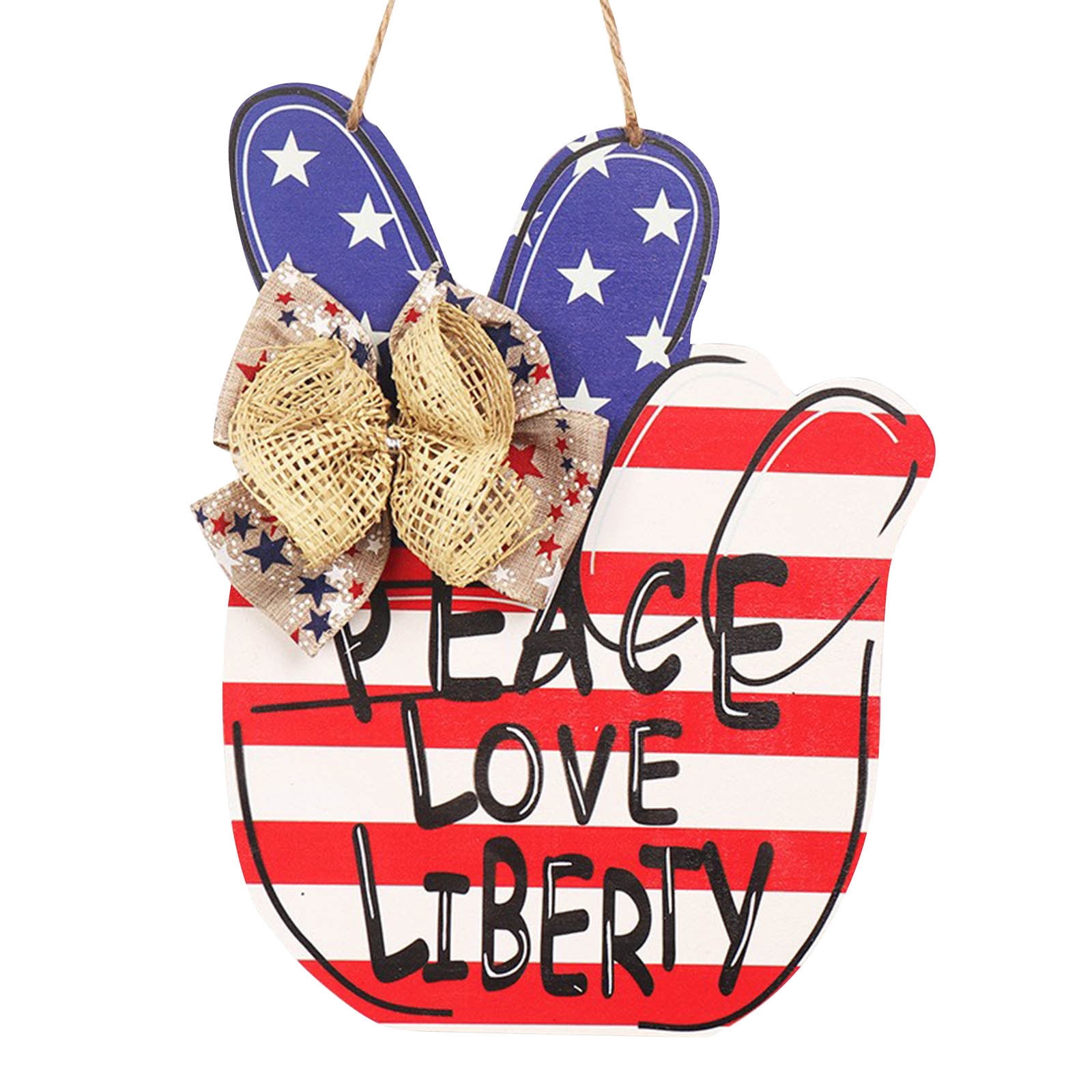 Independence Day Decor Independence Day Wooden Door Plate Day Home ...