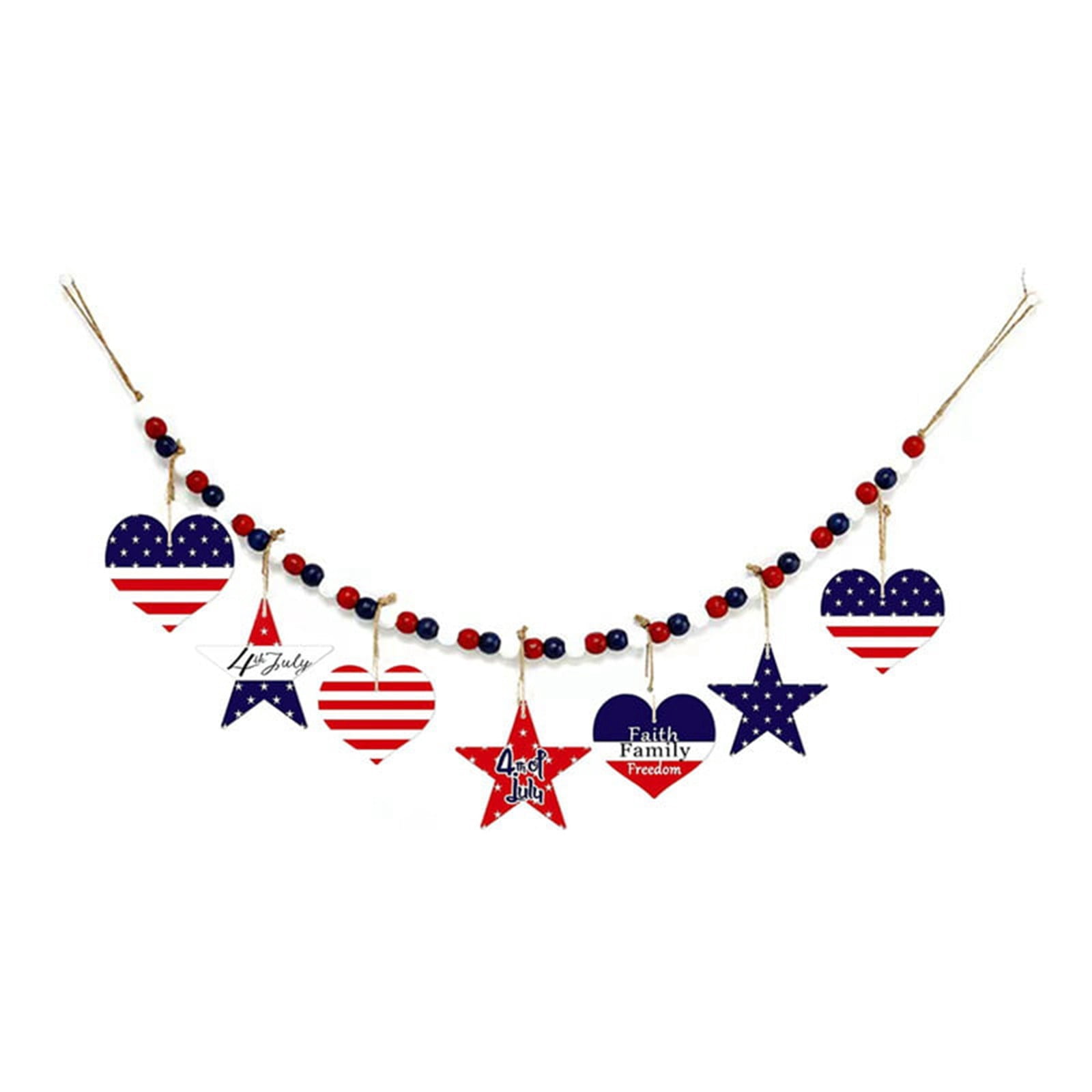 Independence Day Decor Patriotic Decorations Tabletop Patriotic Hanging ...