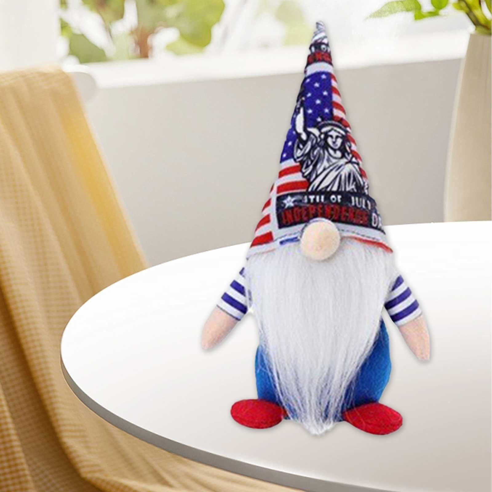 Independence Day Decorations - Long Hat Gnome Decor - Patriotic Gnome ...