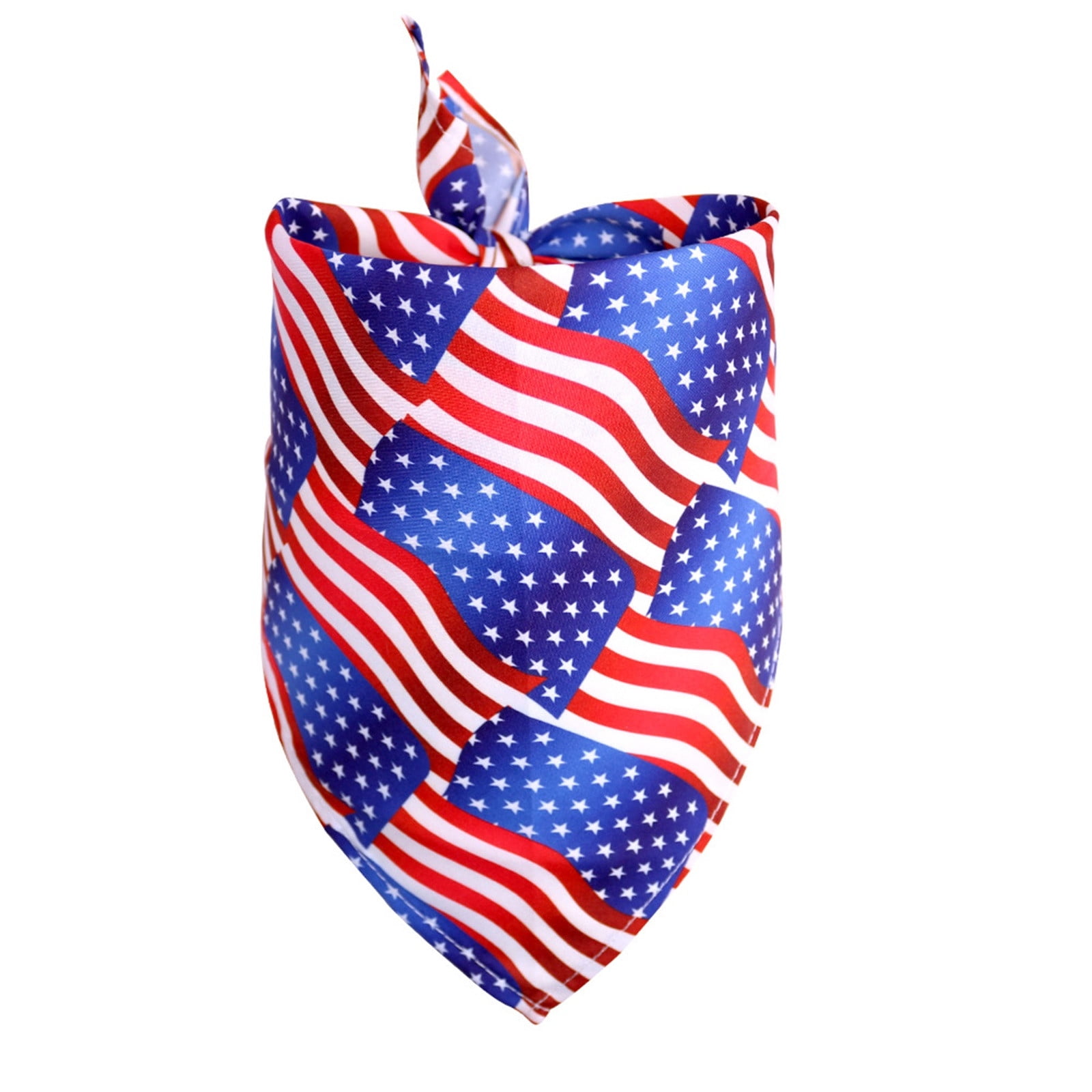Independence Day Dog Bandana American Flag 2025 Patriotic Memorial Day ...