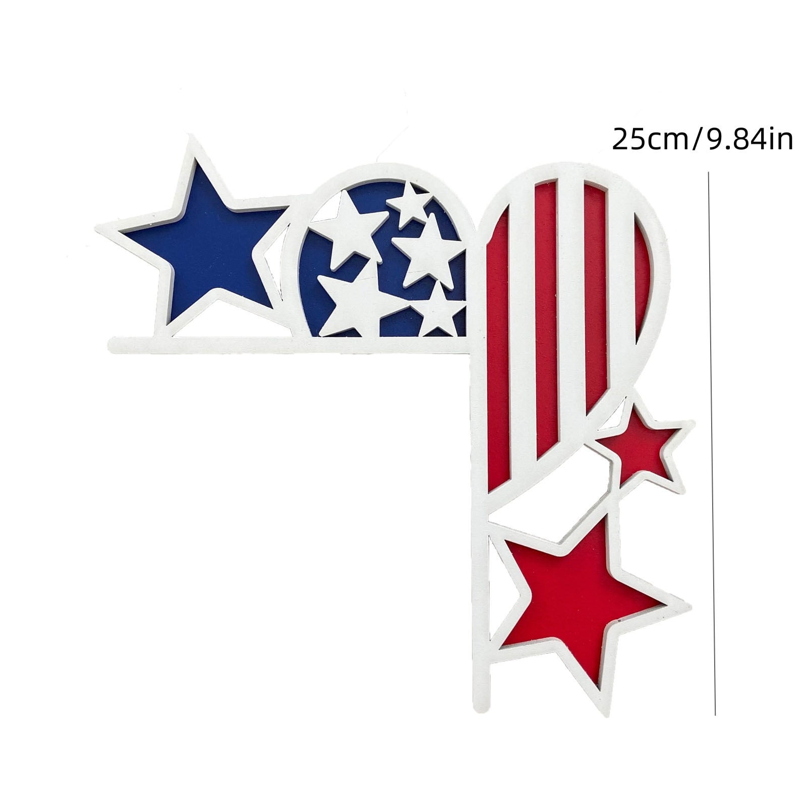 Independence Day Door Corner Decoration Set, Patriotic Porch Decor for ...