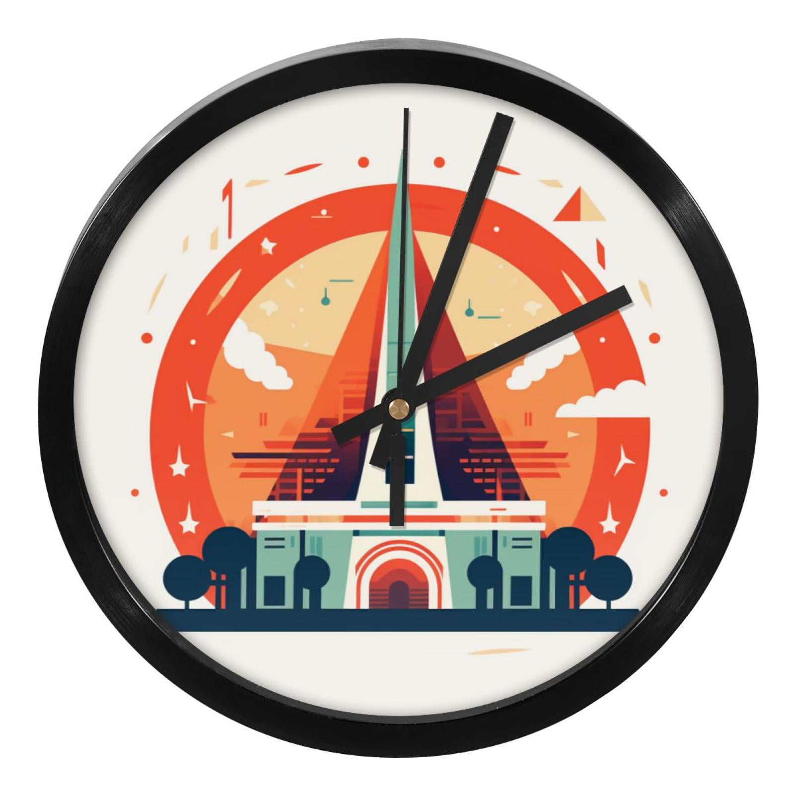 Independence Day Elegant Mother's Day Wall Clock | Silent Quartz ...