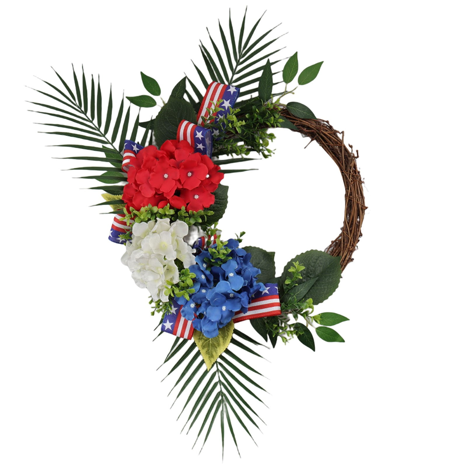 Independence Day Forth of July American Flag Color Soft Touch Floral ...