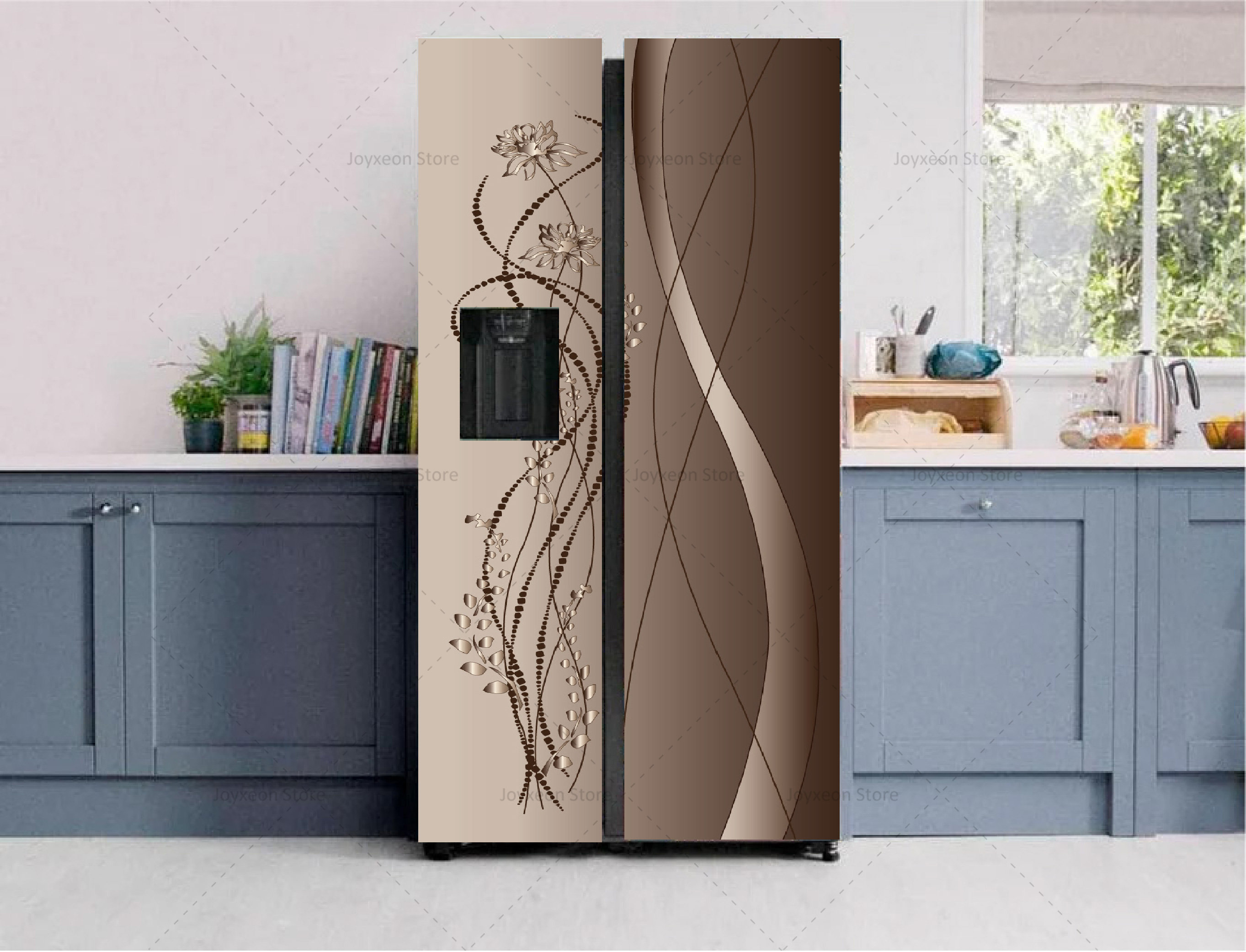 Independence Day Fridge Stickers Freedom Banner Poster Vinyl PVC ...