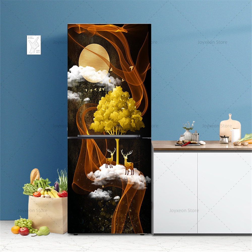 Independence Day Fridge Stickers Freedom Banner Poster Vinyl PVC ...