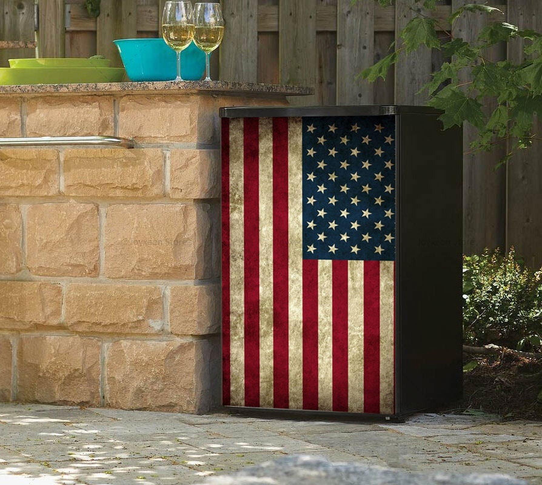 Independence Day Fridge Stickers Freedom Banner Poster Vinyl PVC ...