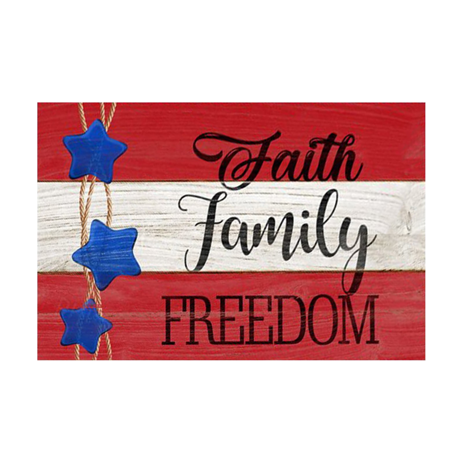 Independence Day Front Door Mat 60x40cm Patriotic Floor Mats 2025 ...