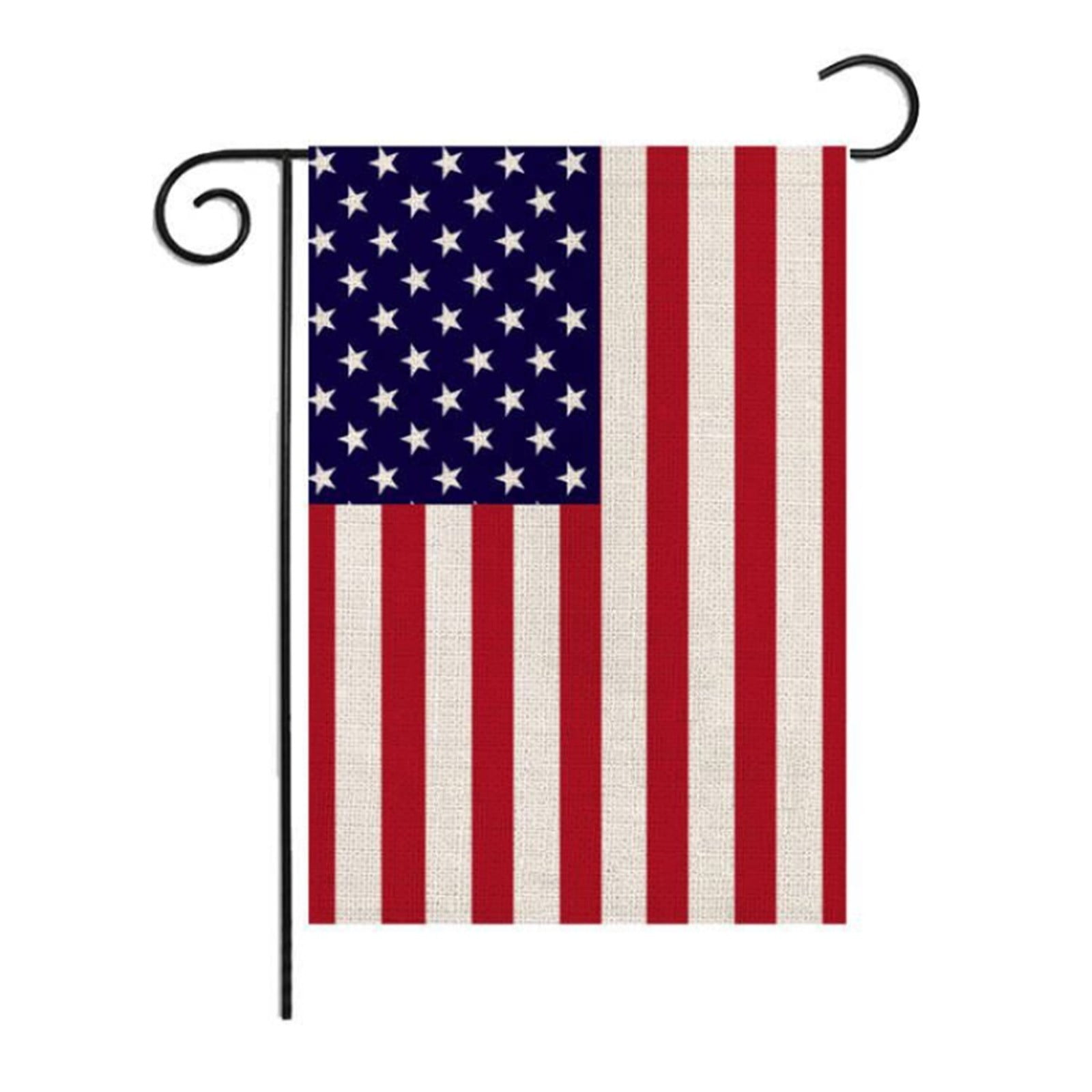 Independence Day Garden Flag USA 4th Of July Patriotic Yard Flags Blue ...