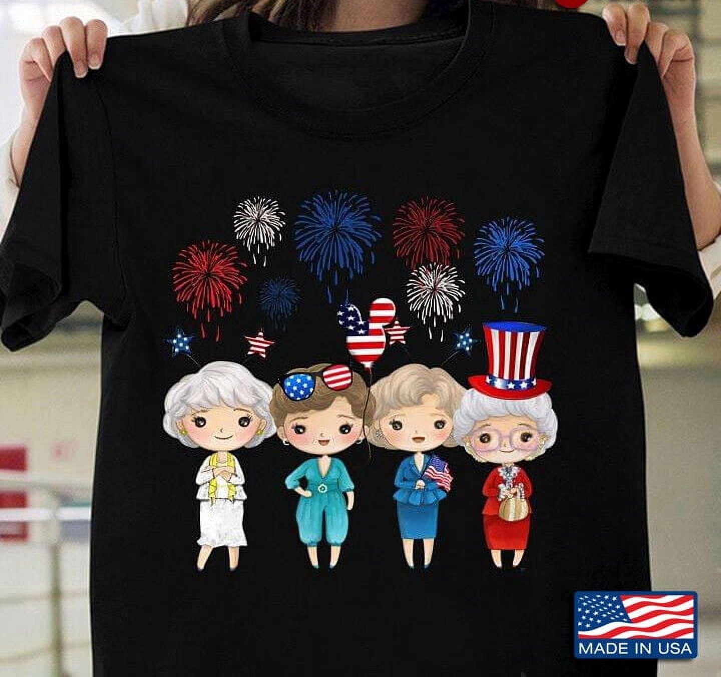 Independence Day Golden Girl July 4th Beatrice Arthur Betty White T ...