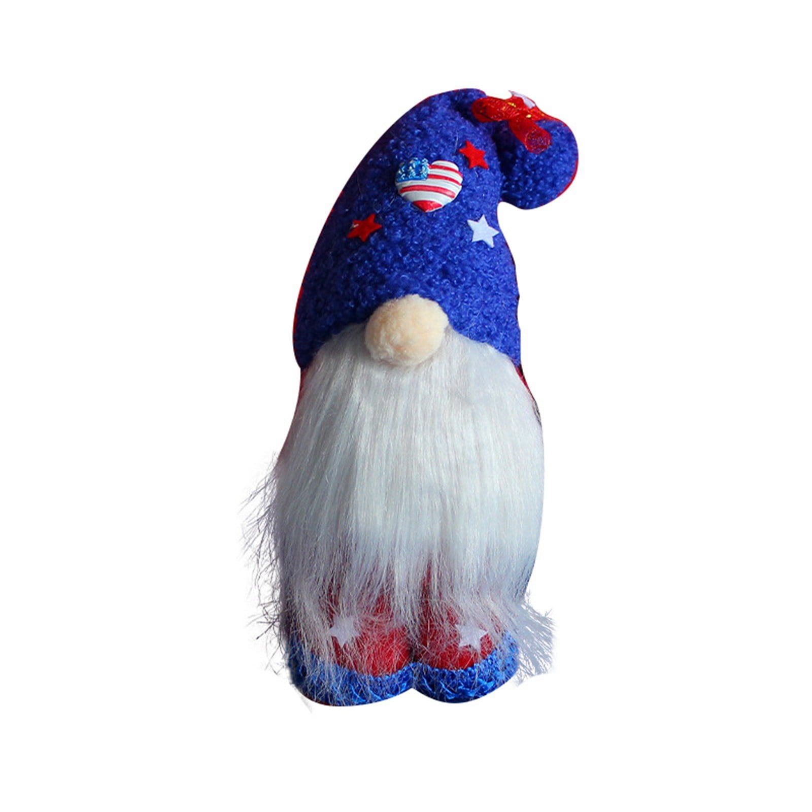 Independence Day Hat Faceless Old Man Doll Standing Posture Beard Old ...