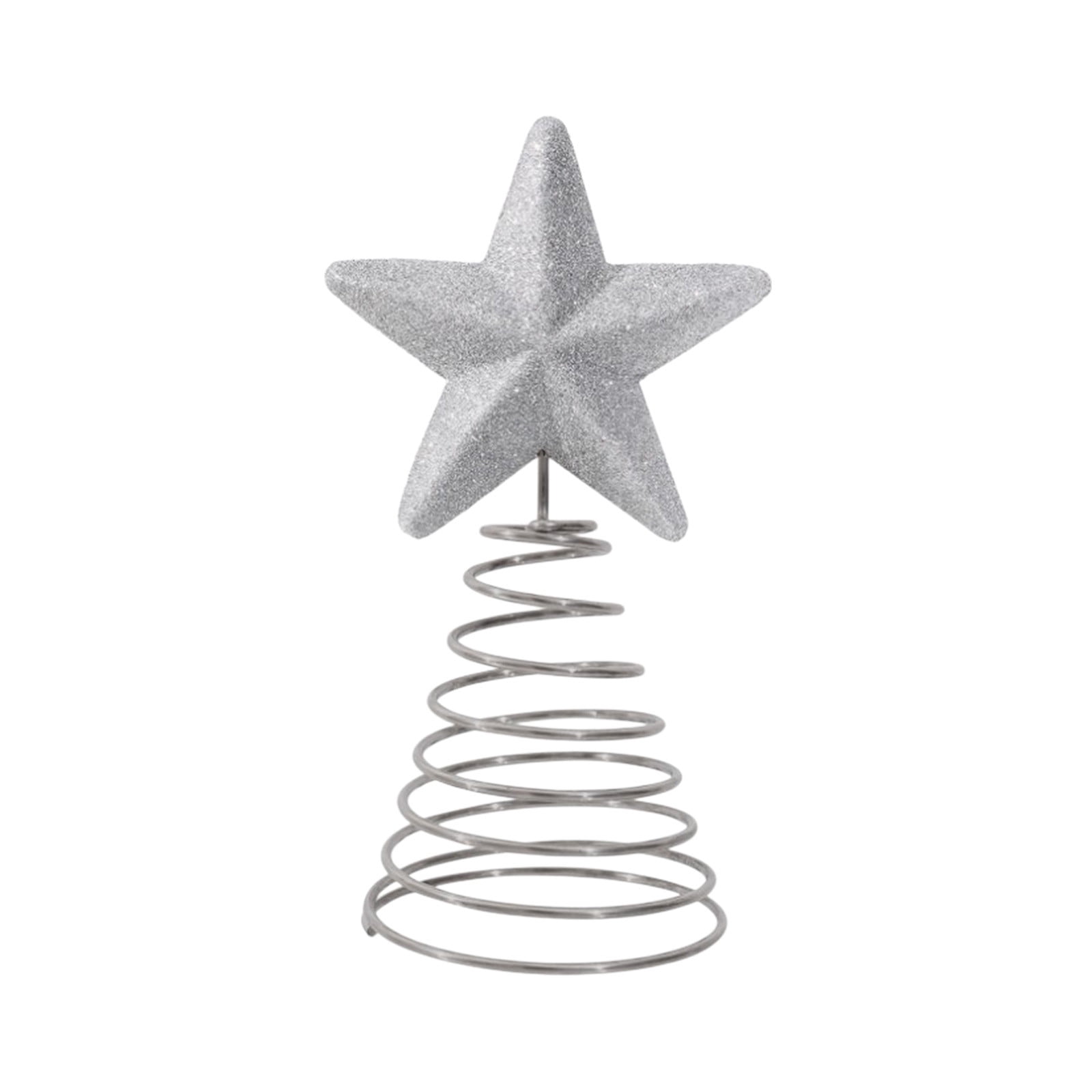 Independence Day Hollow Metal Tree Topper Star, Spring Base Tree Top ...