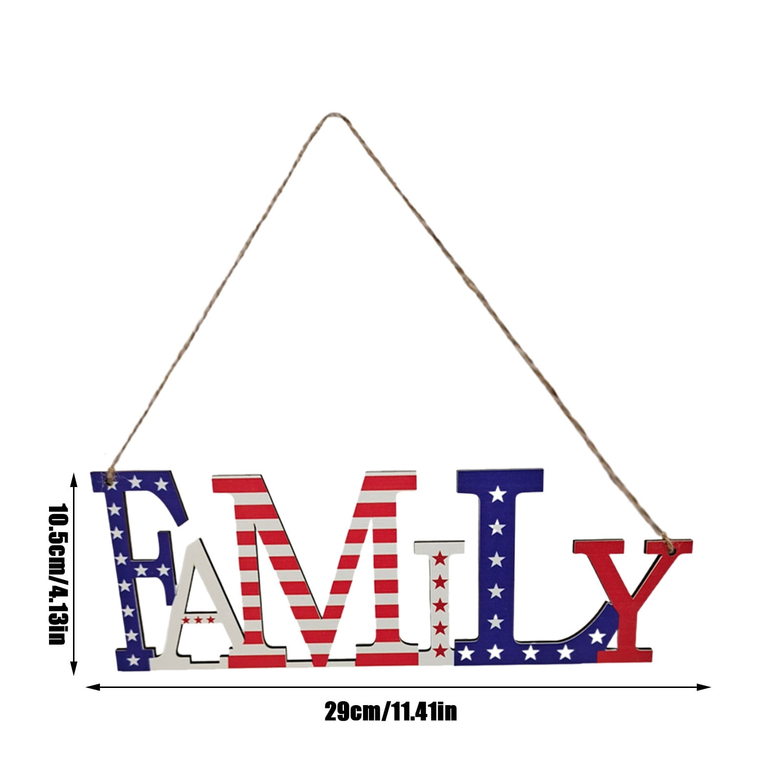 Independence Day Home Decoration Hangs Independence Day Wooden Pendant ...