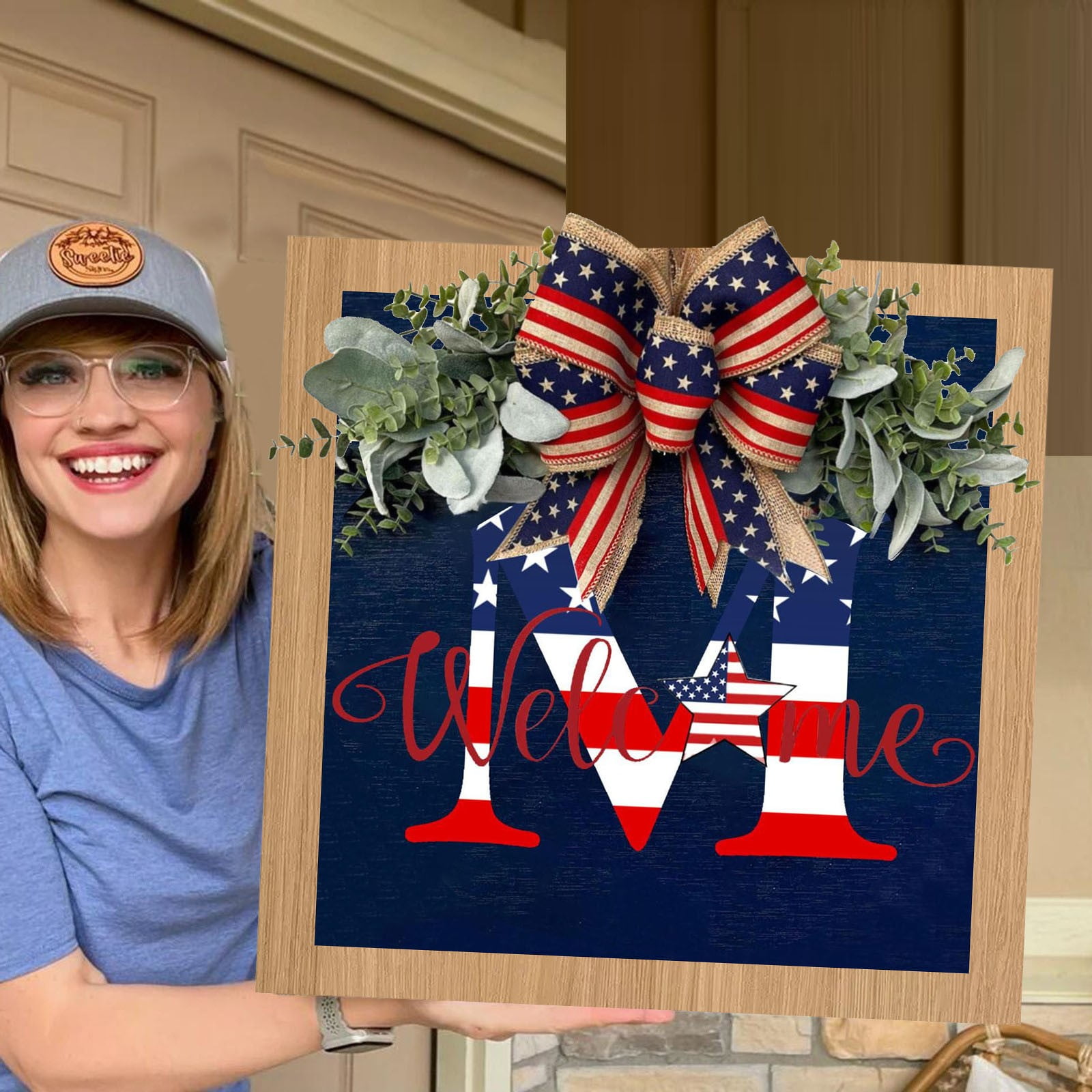 Independence Day House Numbers A-Z M a - 2025 Patriotic Independence ...