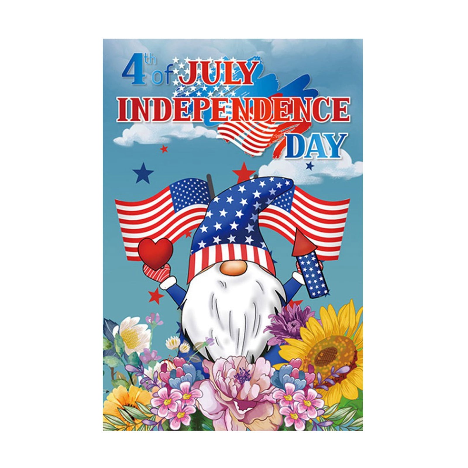 Independence Day Independence Day Banners 11.8x17.7Inch 2025 Garden ...