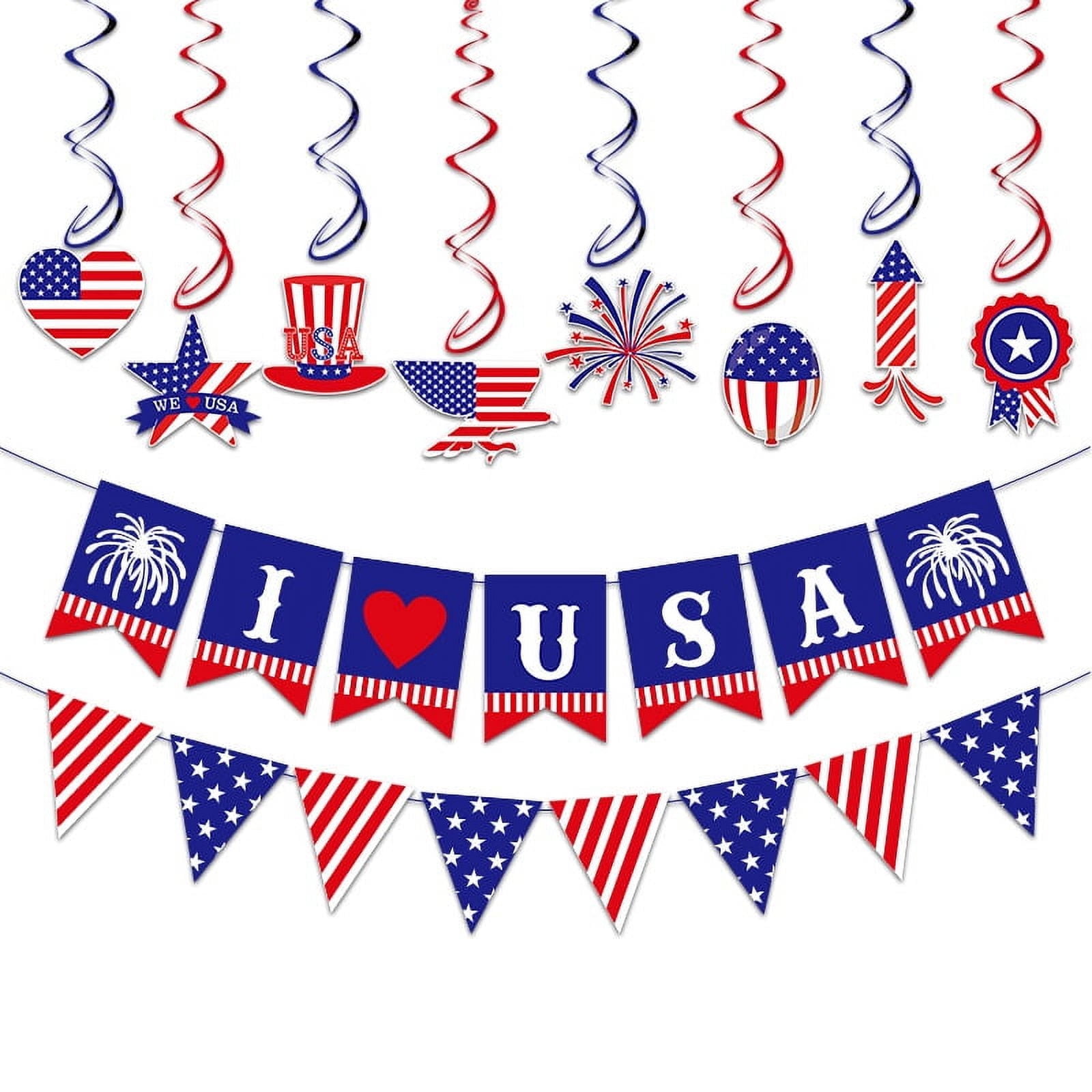 Independence Day Independence Day Banners Patriotic 2025 23PC Memorial independence-day-independence-day-banners-patriotic-2025-23pc-memorial