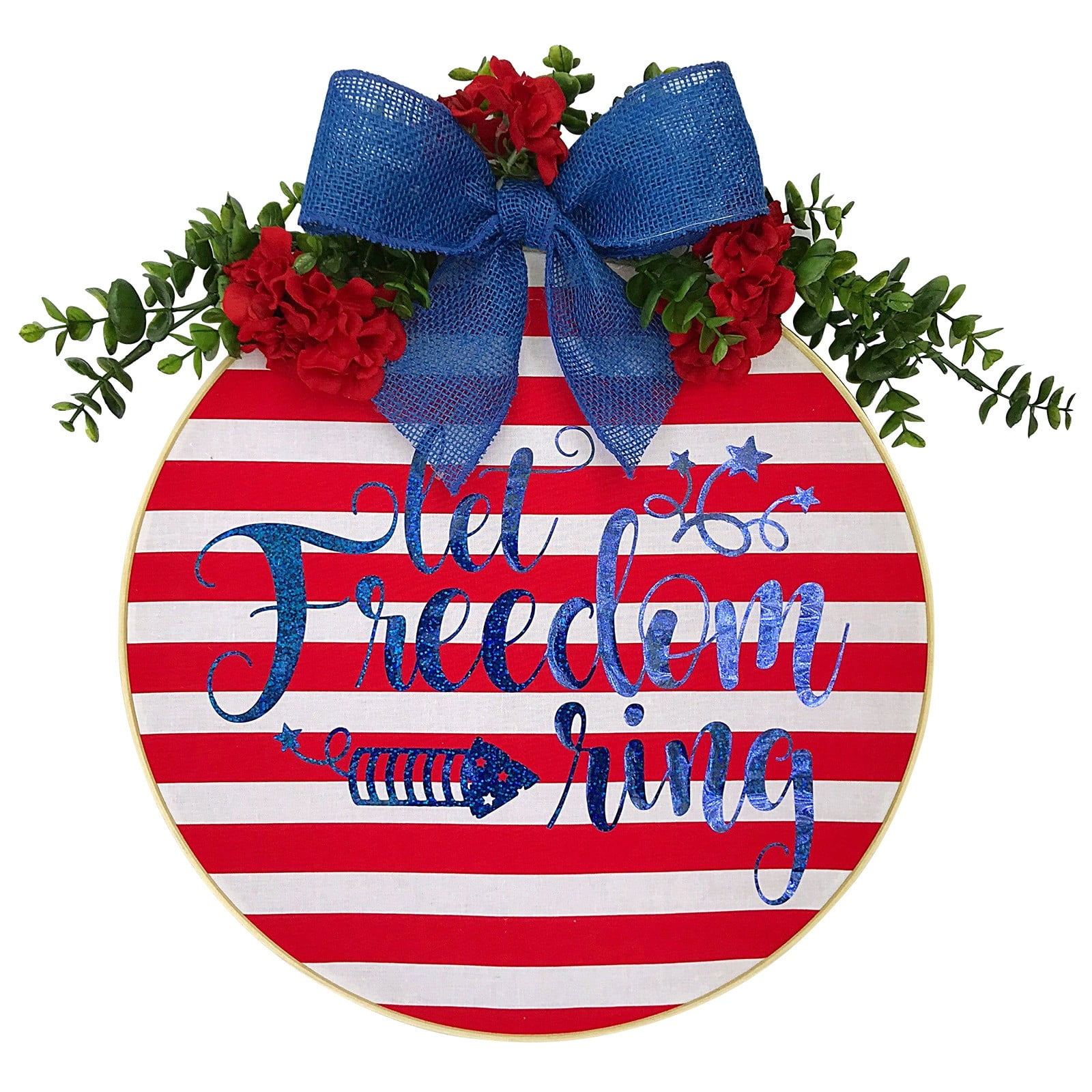 Independence Day Independence Day Door Sign 30cm Patriotic 2025 Front ...