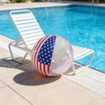 Independence Day Inflatable Beach Ball PVC Thick Thickened Pool Float ...