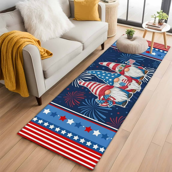Independence Day Kitchen Runner Rug 2x6 Washable Runners for Hallway ...