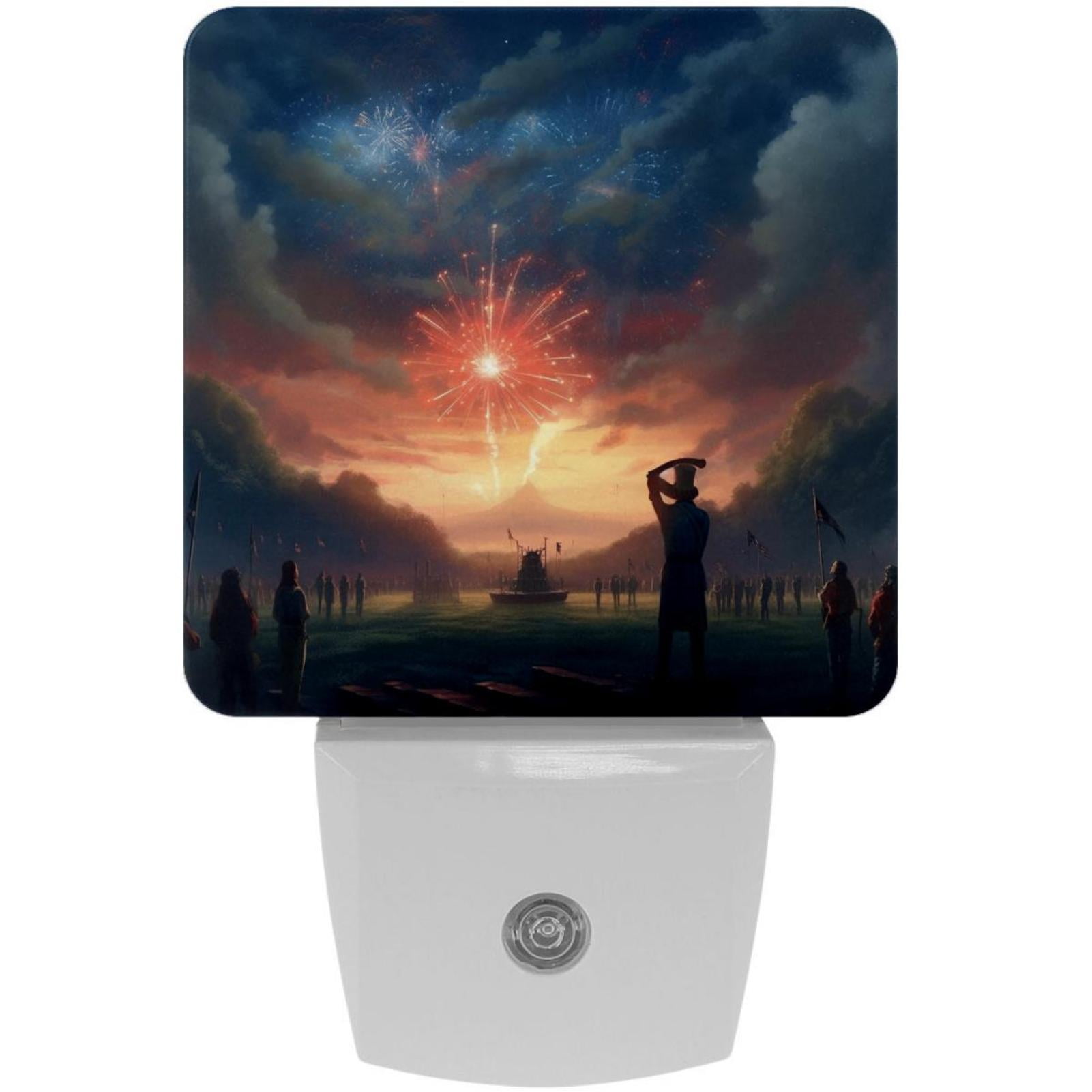 Independence Day LED Square Night Lights- Energy Efficient and Stylish ...