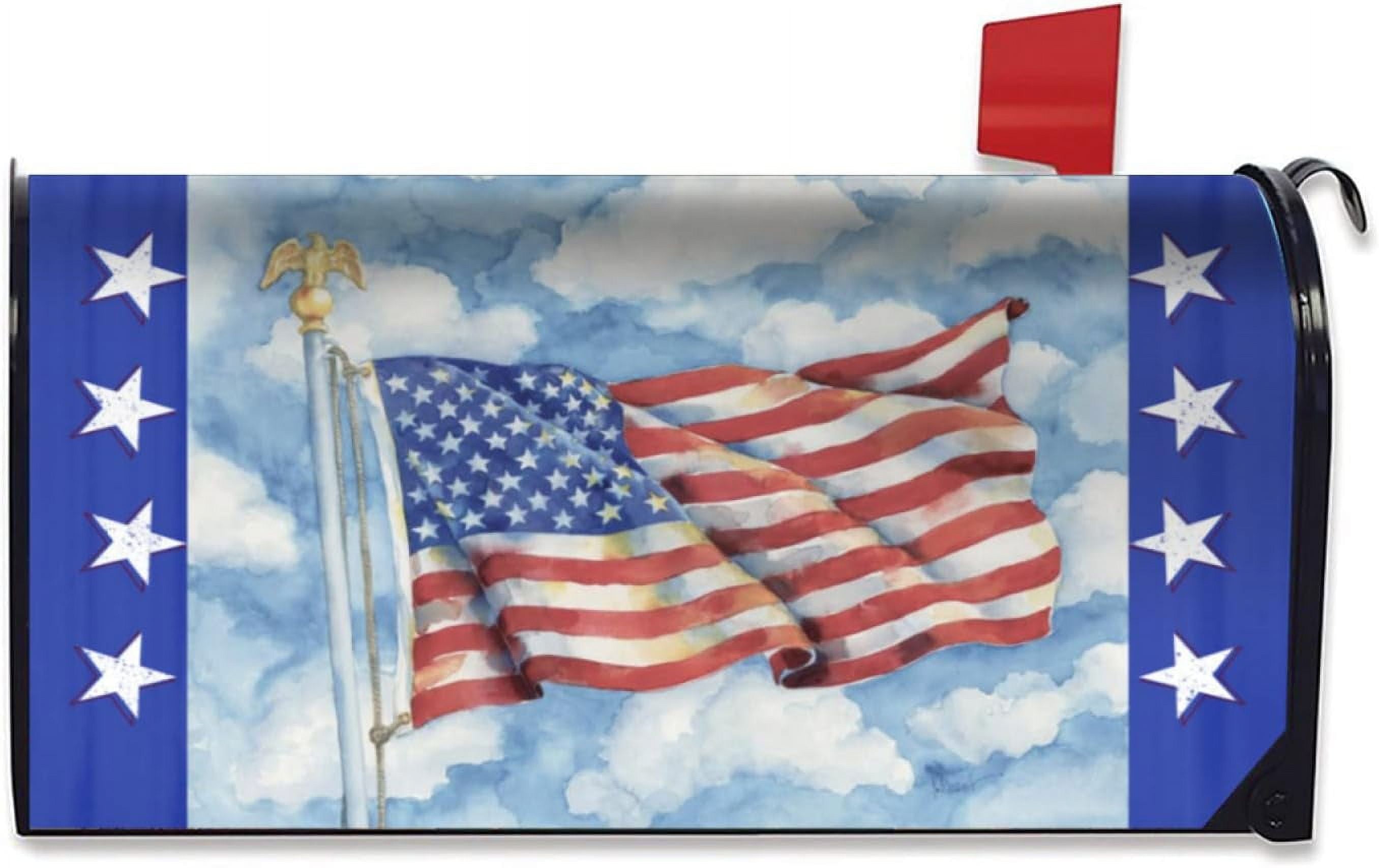 Independence Day Mailbox Covers Magnetic Standard Size 18" X 21 ...