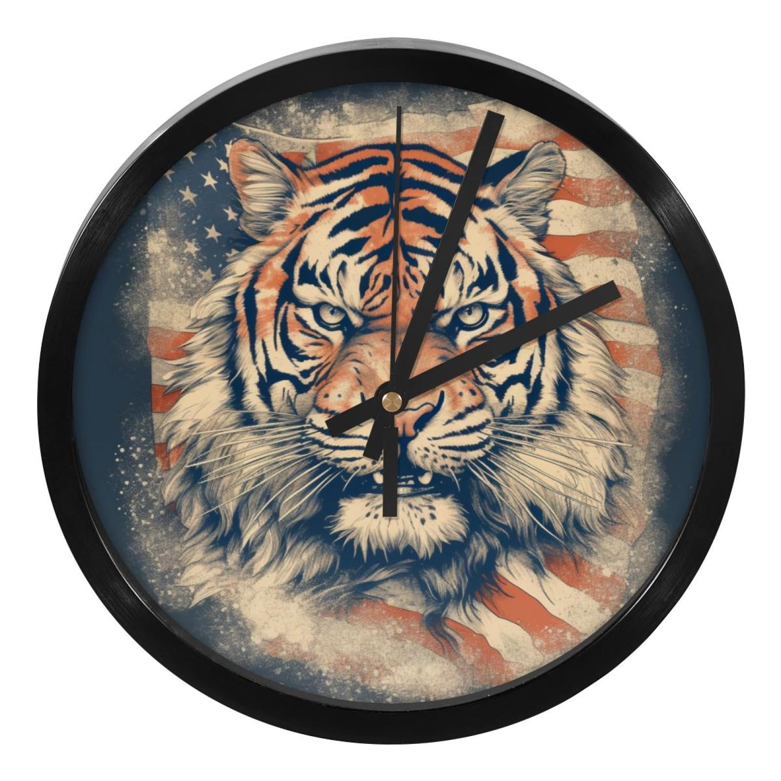 Independence Day Modern Wall Clock Mothers Day Gifts for Mom - Silent ...