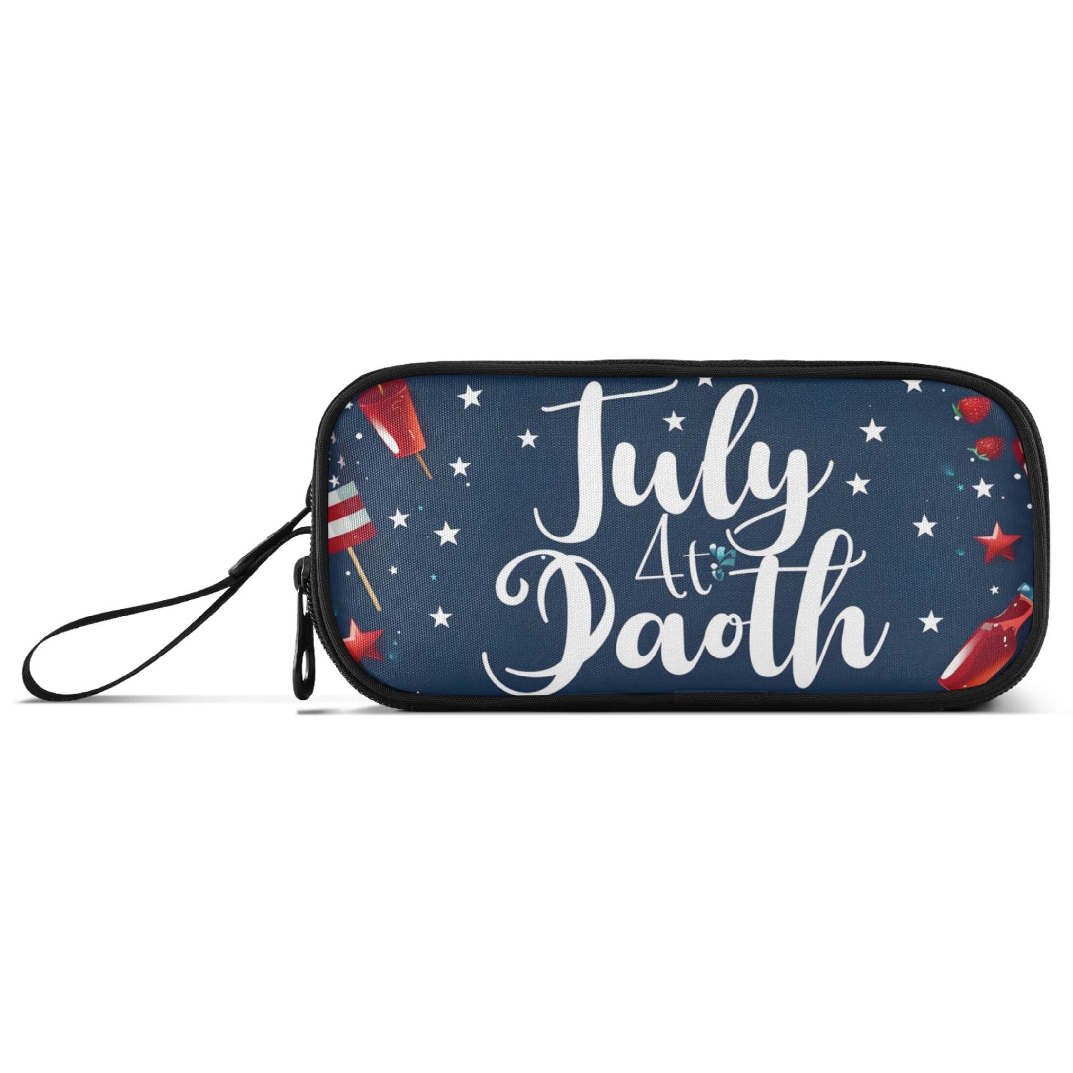 Independence Day National Flags Desserts Pencil Case Stationary Holder ...