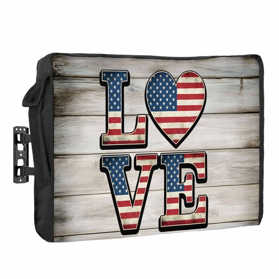 Independence Day Outdoor TV Cover 60 to 65 inch Weatherproof Waterproof ...