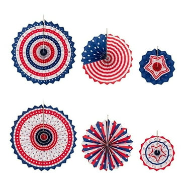 Patriotic Paper 12.5-inch Fan - Walmart.com