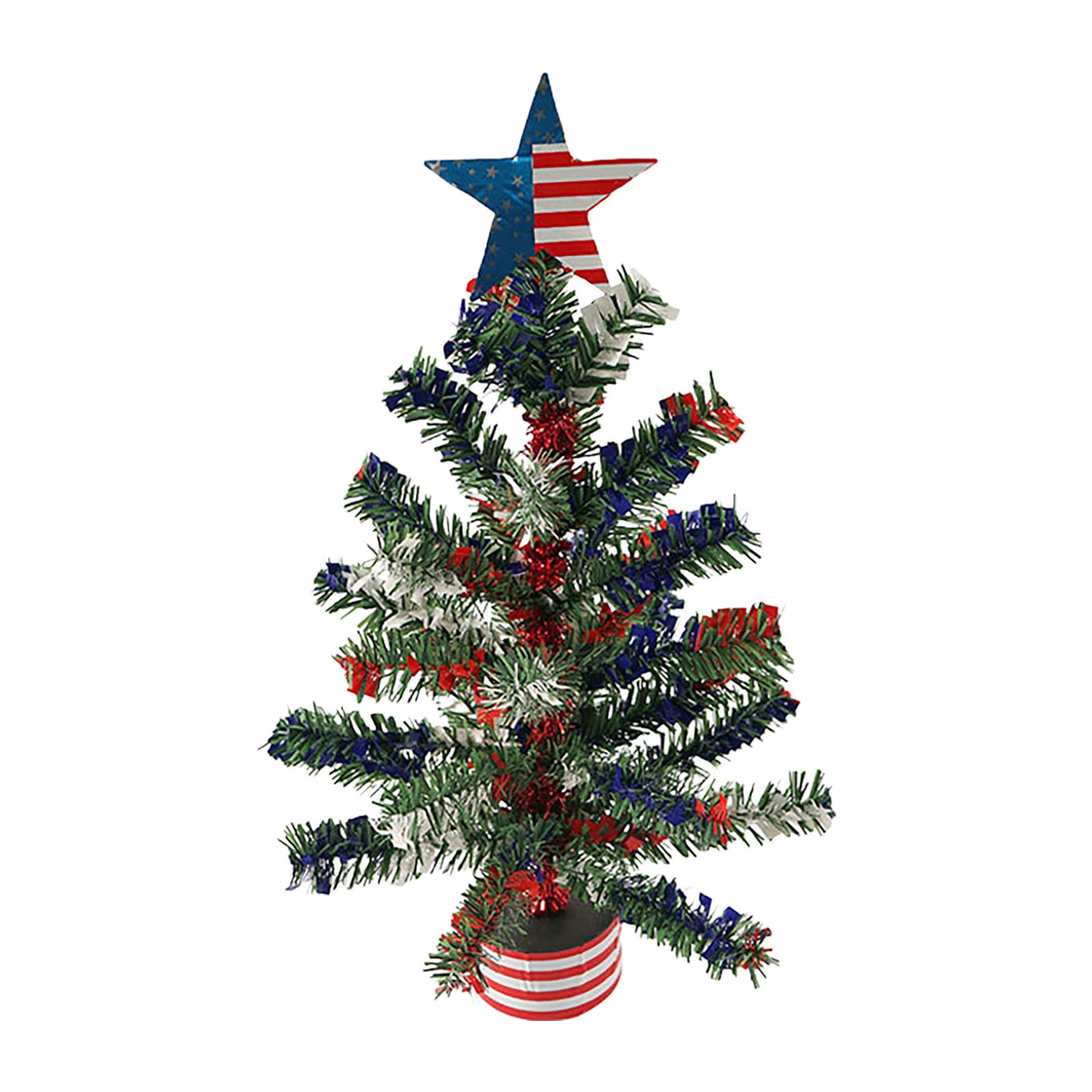 Independence Day Patriotic Decorations, 18”Independence Day Tree Top ...