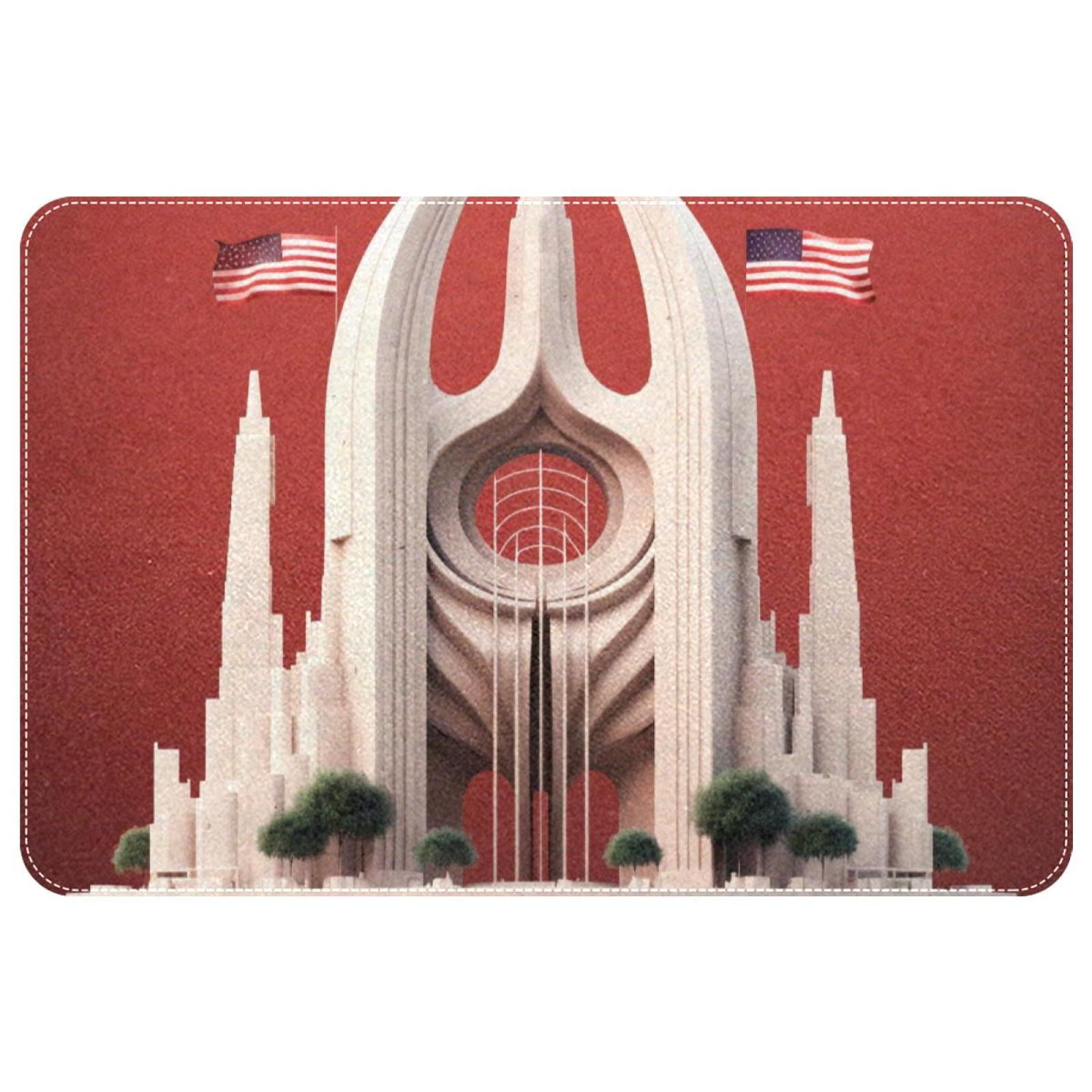 Independence Day Right Angle Polyester Floor Mat - Indoor Rug for ...