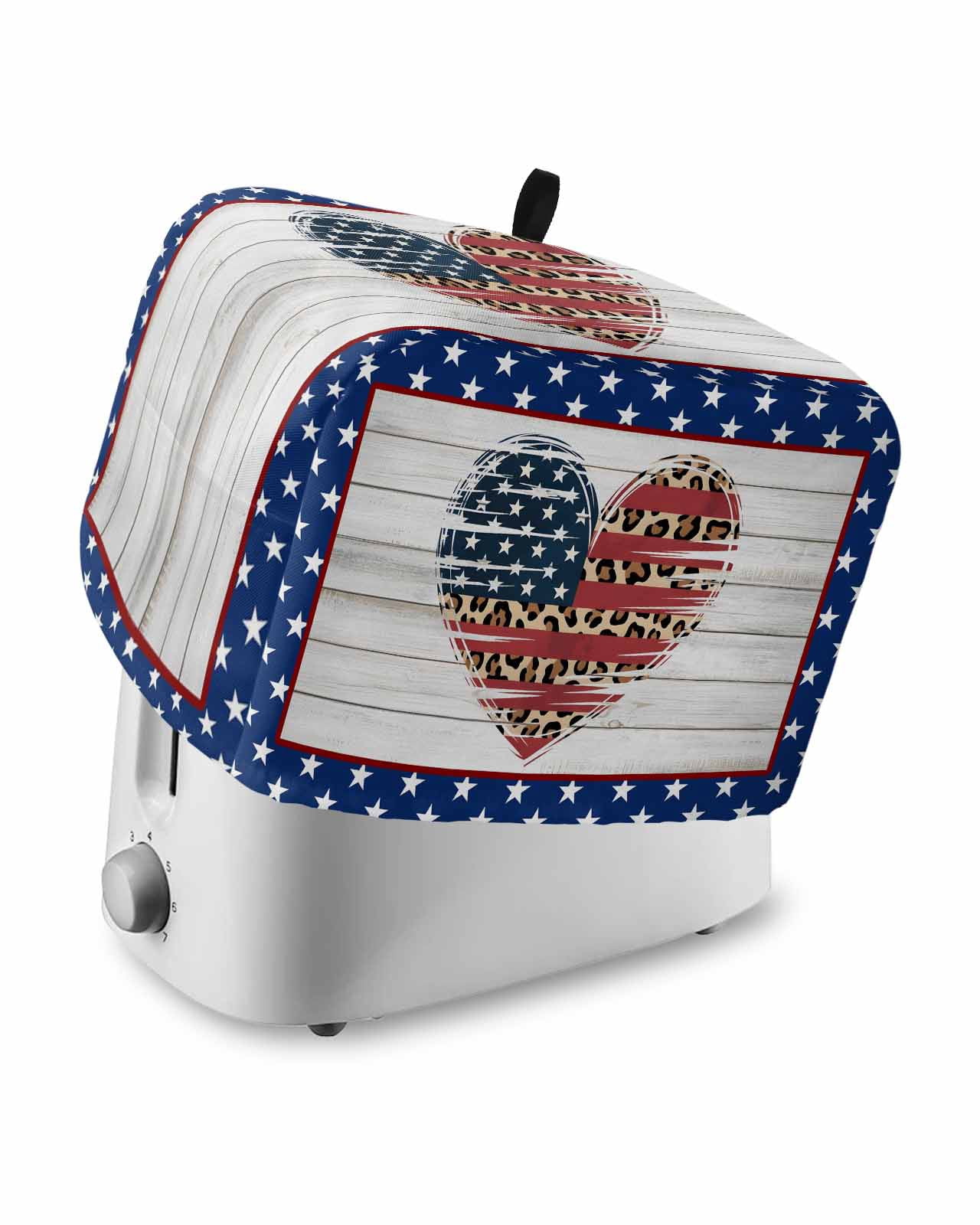 Independence Day Small Toaster Cover 2 Slice, Kitchen Appliance Covers ...