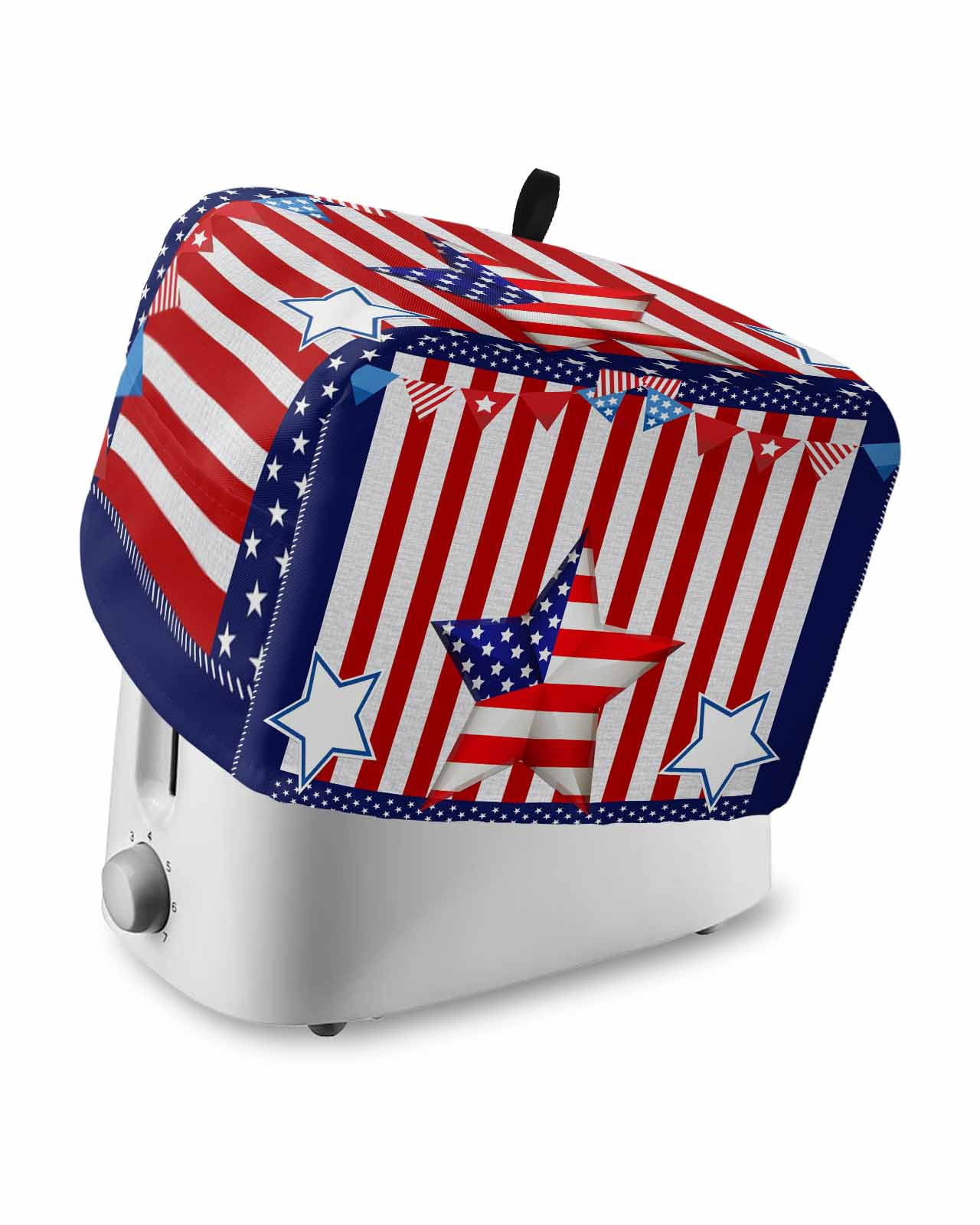 Independence Day Small Toaster Cover 2 Slice, Kitchen Appliance Covers ...