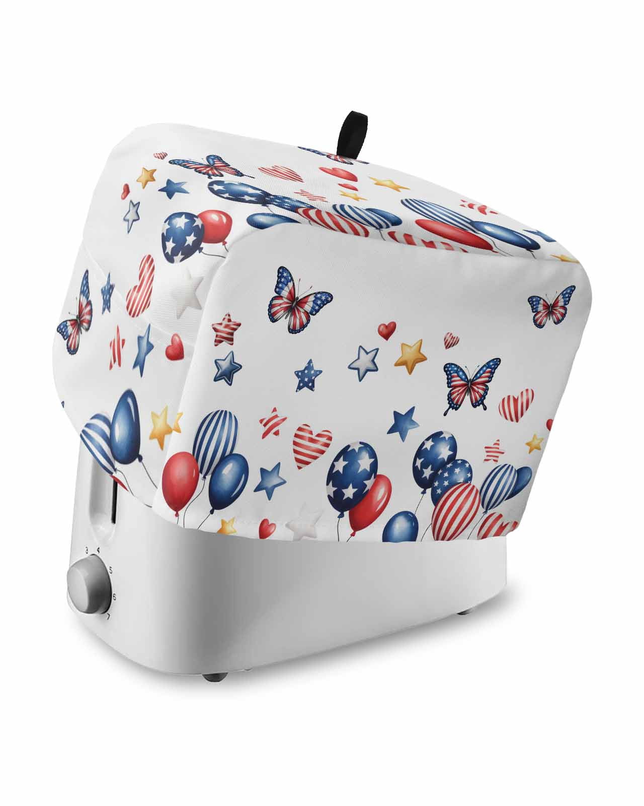 Independence Day Small Toaster Cover 2 Slice, Kitchen Appliance Covers ...
