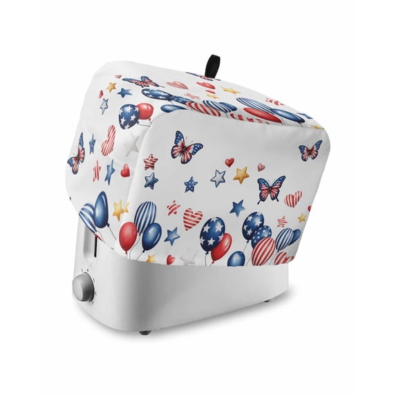 Independence Day Small Toaster Cover 2 Slice, Kitchen Appliance Covers ...