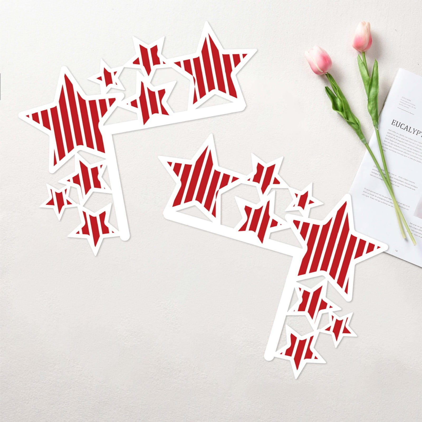 Independence Day Star Door Frame Decor Wooden Patriotic 2025 Memorial ...