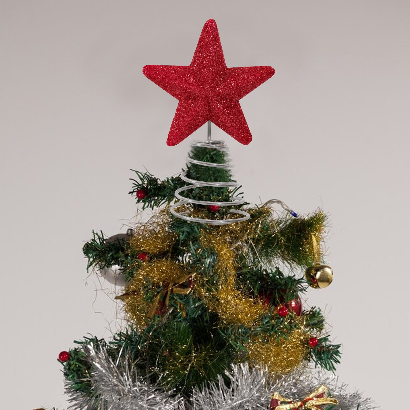 Independence Day Star Memorial Day Tree Decorations Sequins Glitter ...