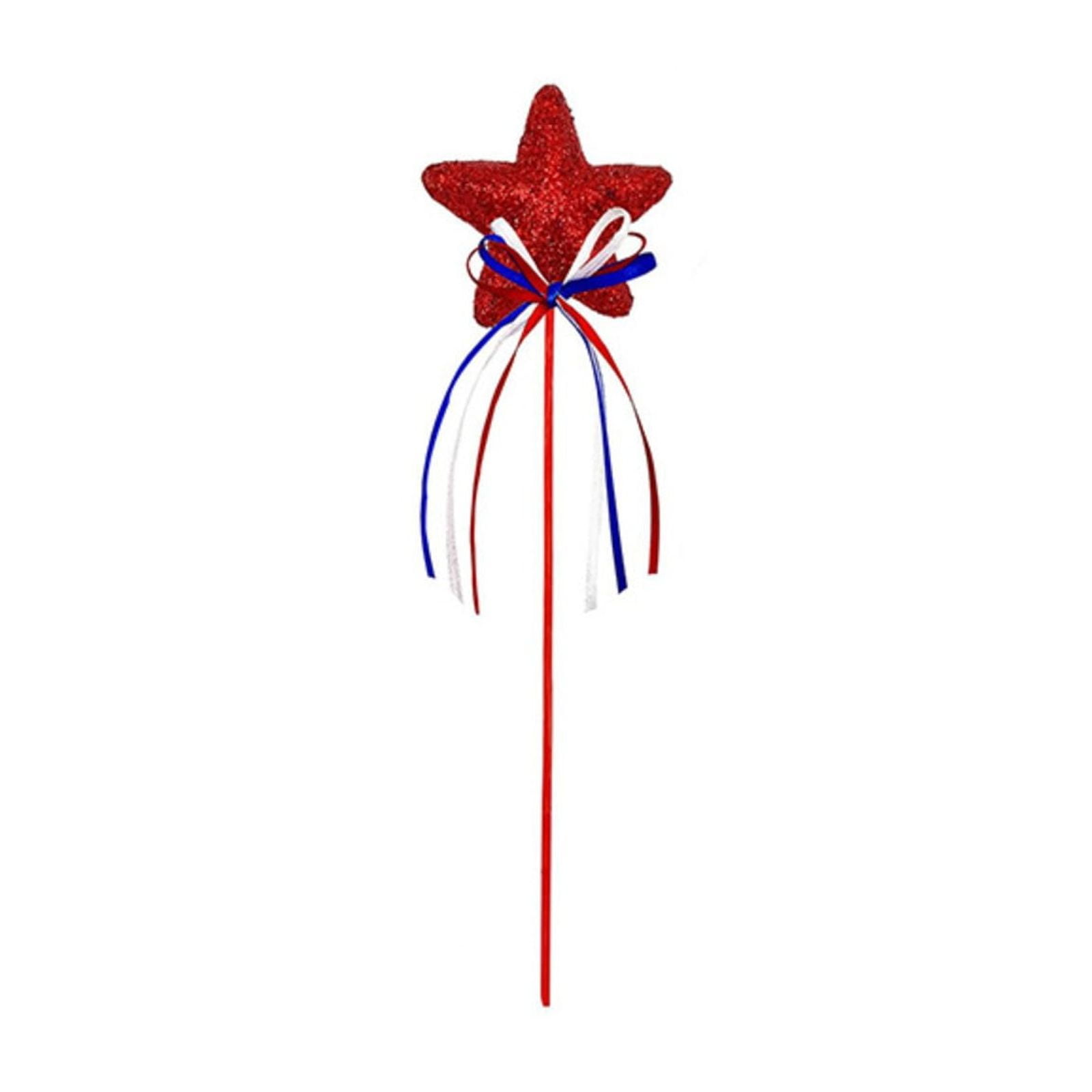 Independence Day Star Photo Booth Props Heart 2025 Bow 22cm Red White ...