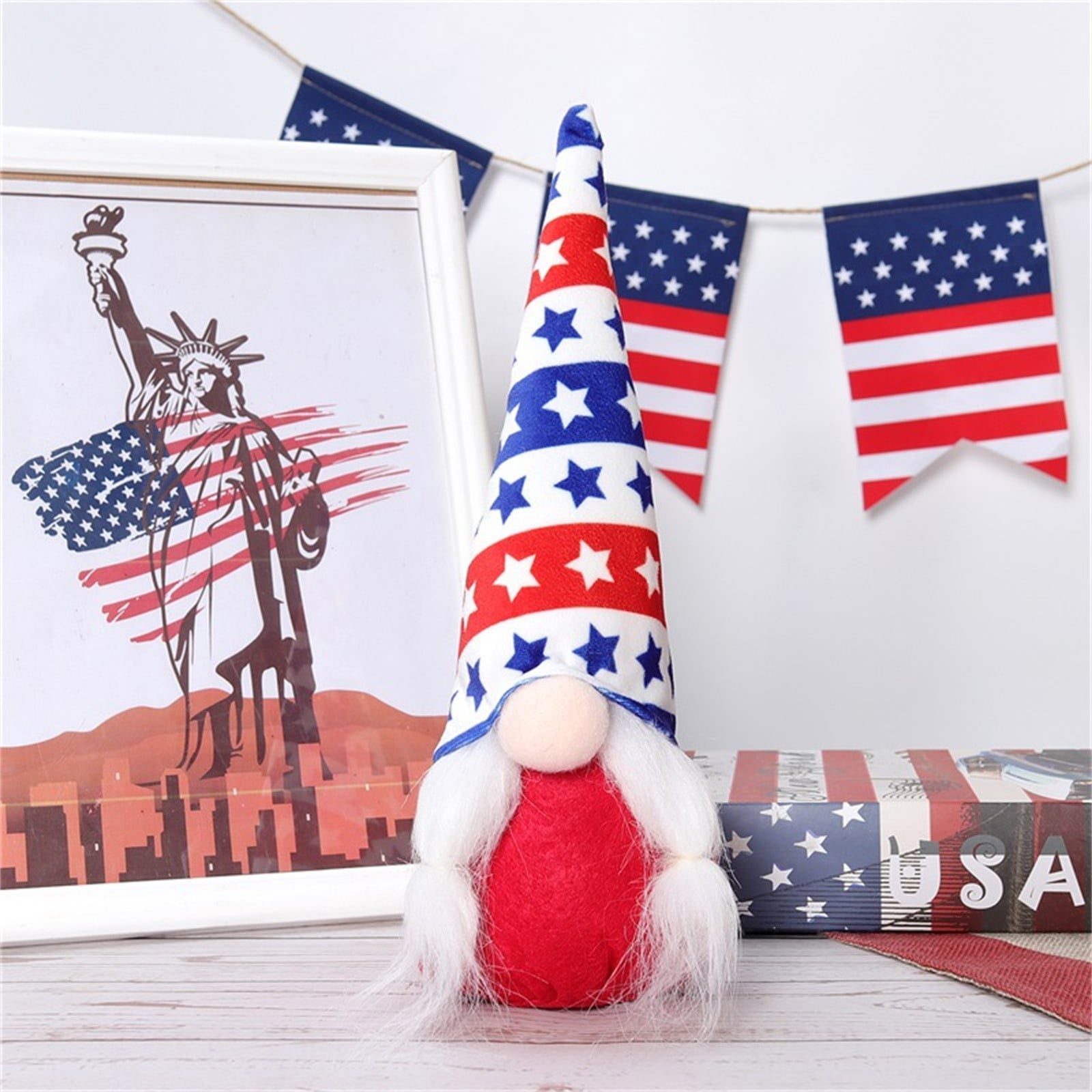 Independence Day Stuffed Animals Patriotic 2025 Independence Day Decor ...