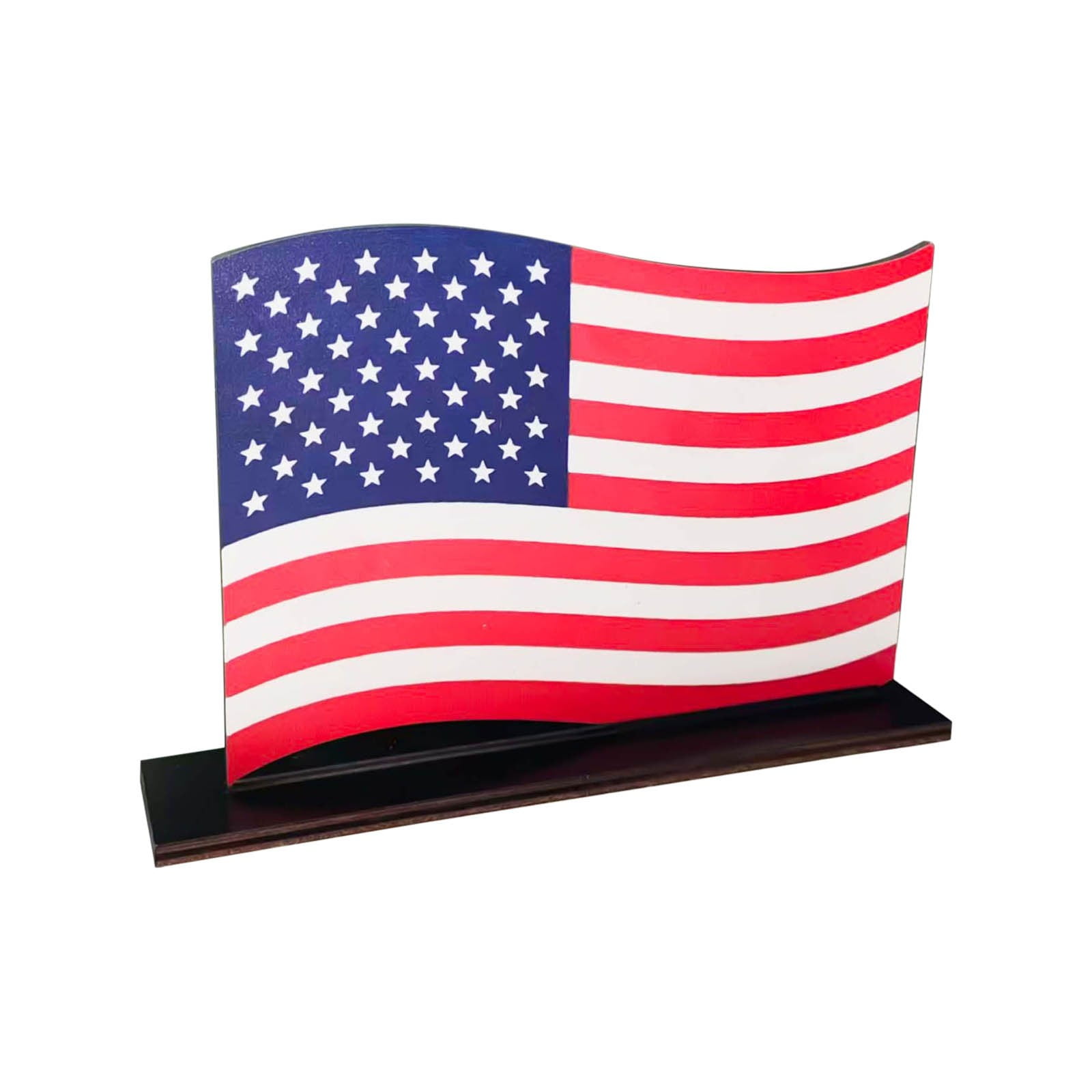 Independence Day Table Decoration Patriotic Wooden Centerpiece 4th of ...