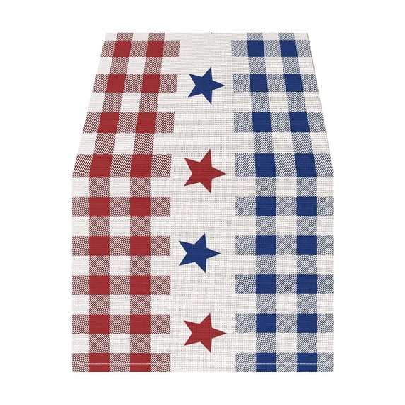 Independence Day Tablecloth, Linen Home Decoration for Celebrations and ...