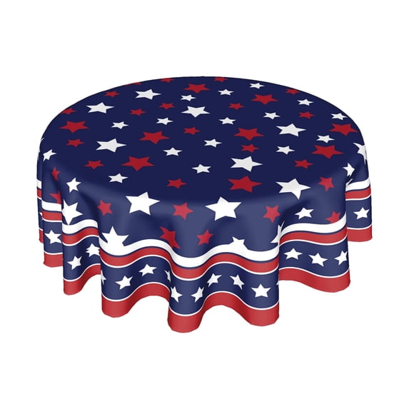 Independence Day Themed Festival Tablecloth for Picnic Barbecue Party ...