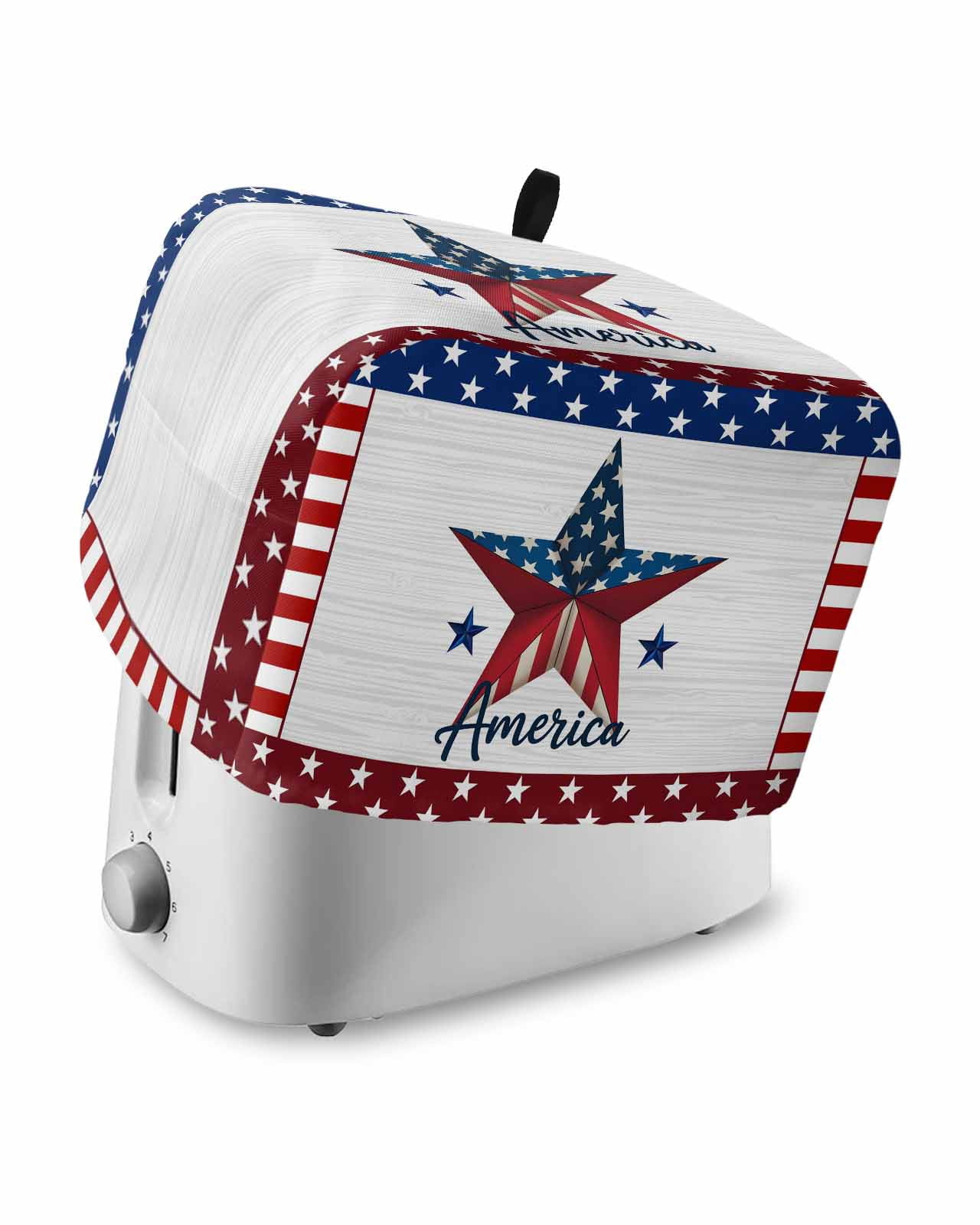 Independence Day Toaster Cover 2 Slice, Small Kitchen Appliance Covers ...