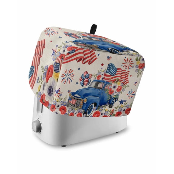 Independence Day Toaster Cover 2 Slice, Small Kitchen Appliance Covers ...