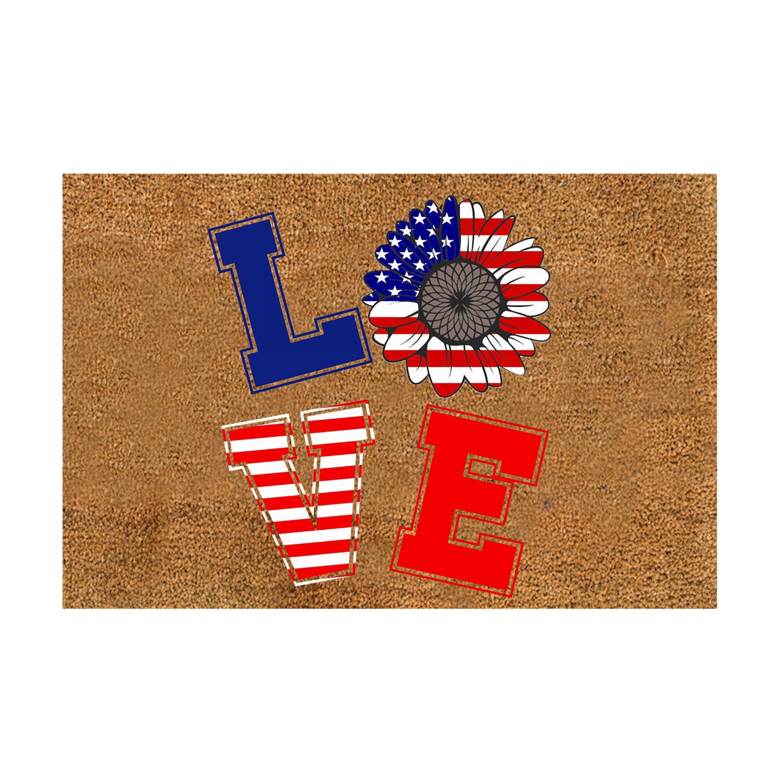 Independence Day Welcome Decorative Floor Mat Living Room Door Mat Home ...